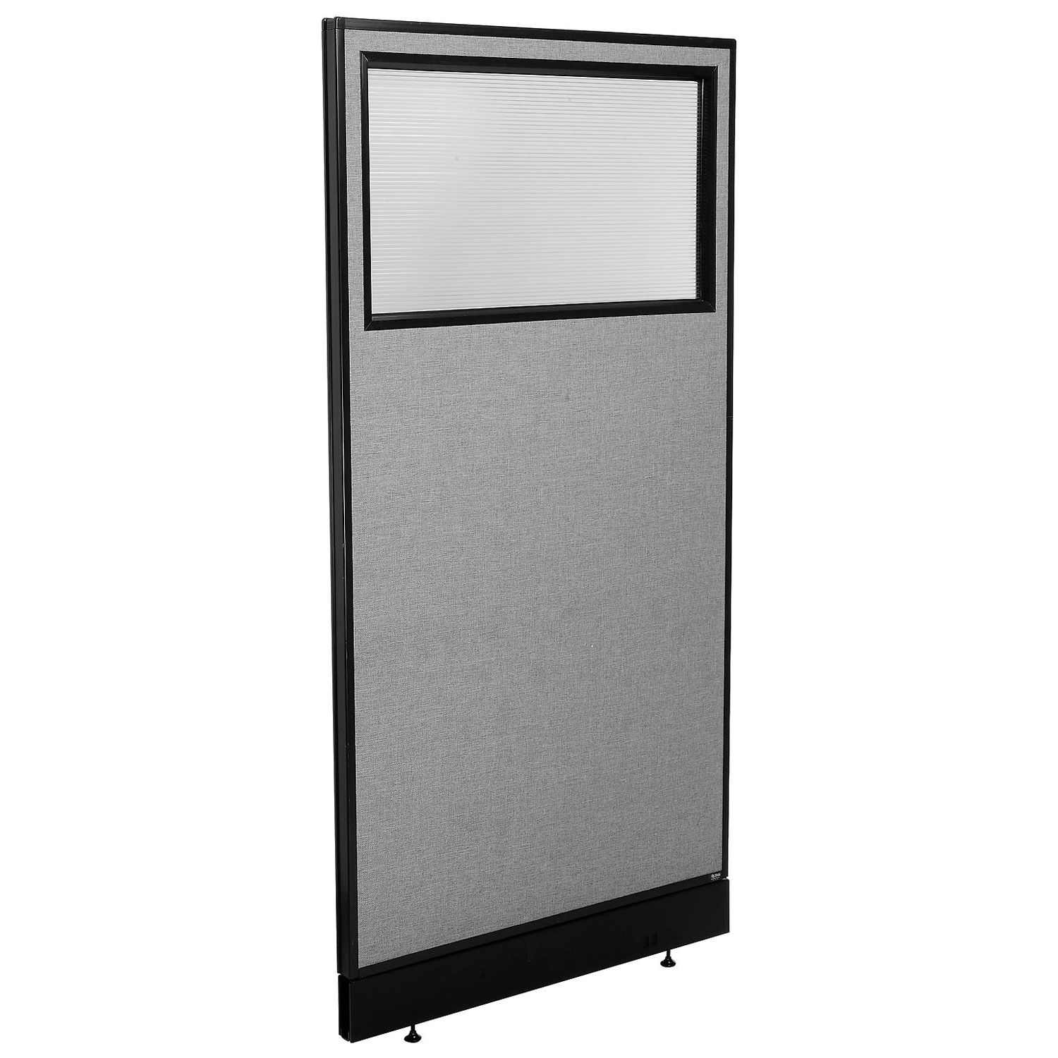 Global Industrial 36-14-inW x 76-inH Office Partition Panel with ...
