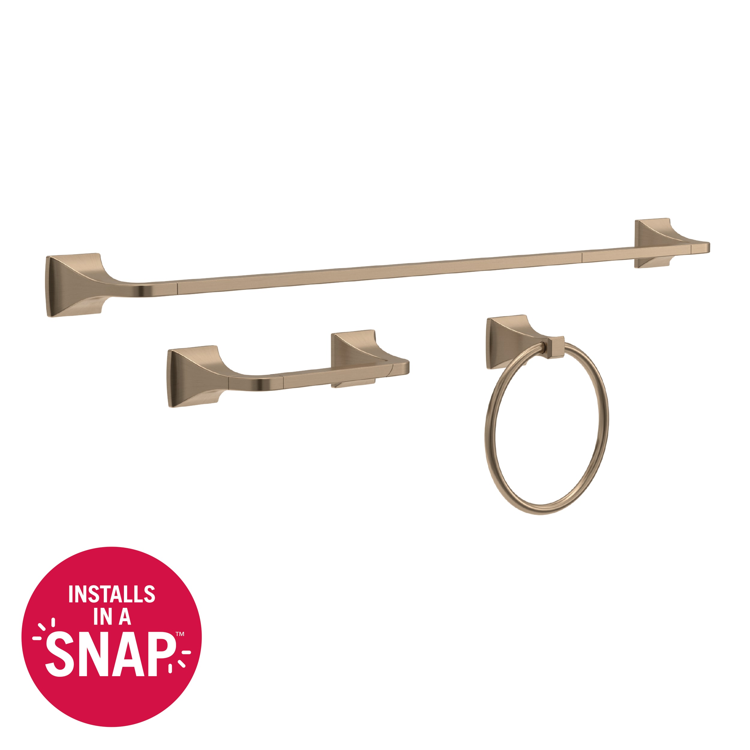 Lacey Simple Snap Bathroom Accessories & Hardware at Lowes.com