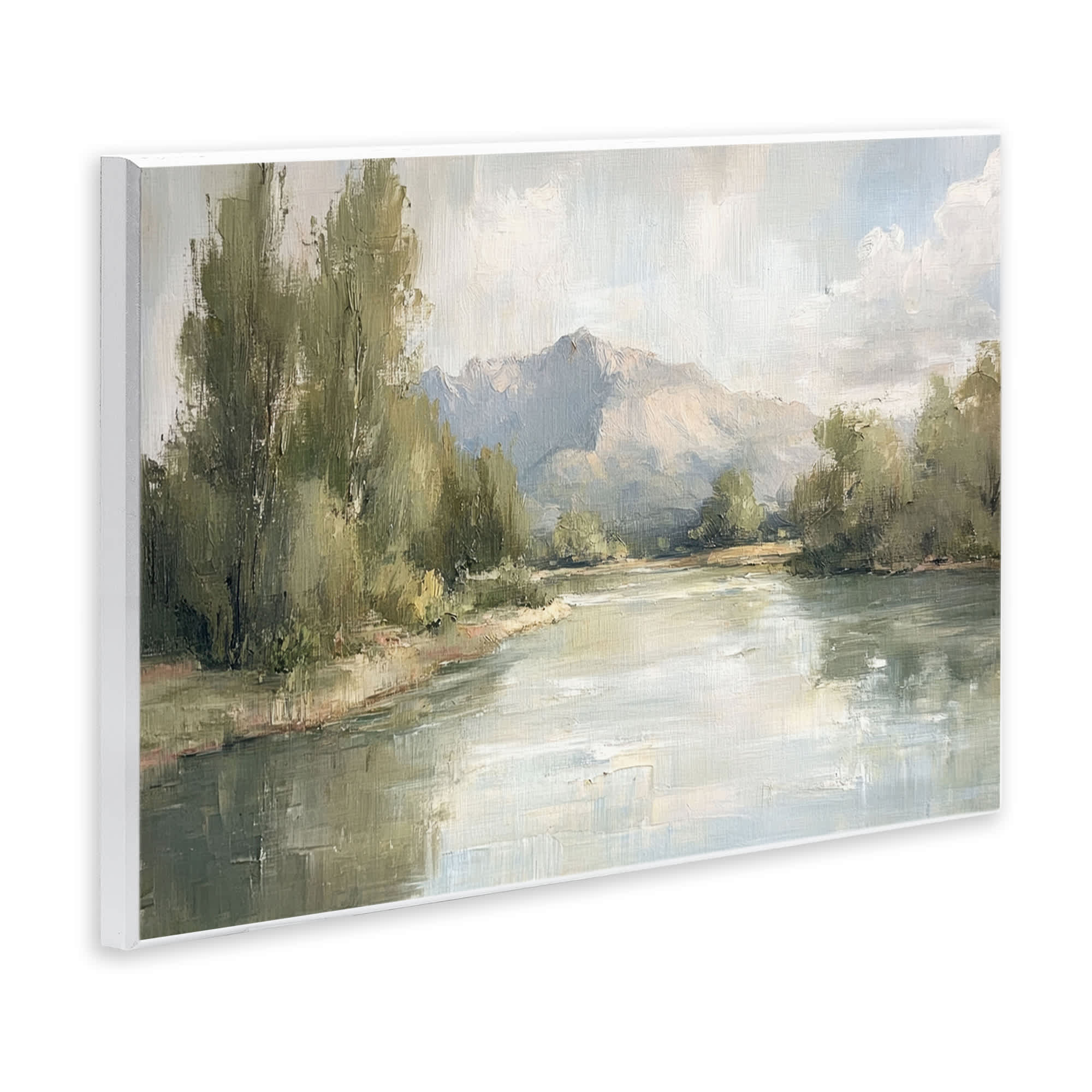 Stupell Industries Where The River Goes Wall Plaque Art By Petal Prints ...