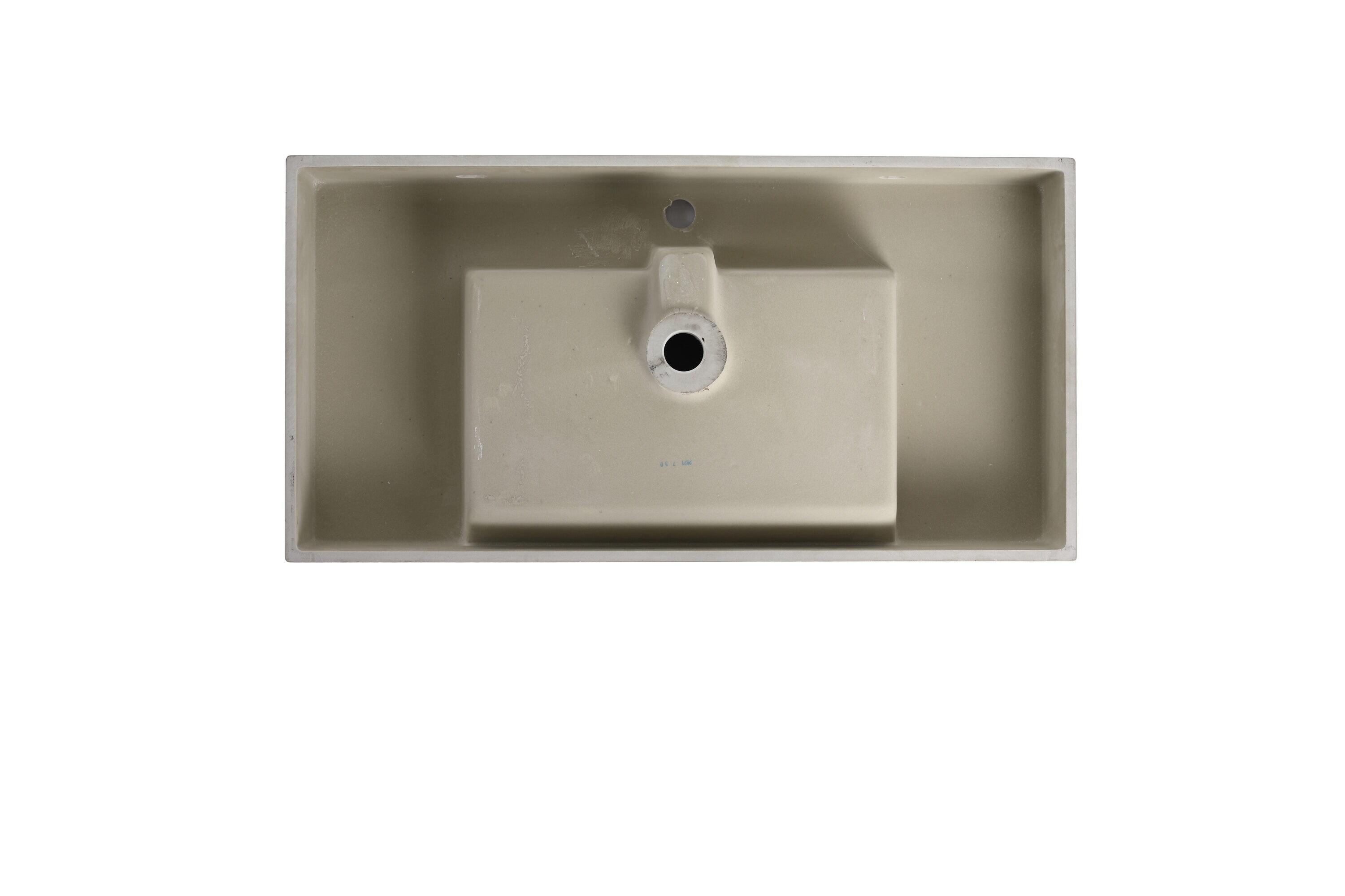 LUCKY ONE 36 Inch Resin basin For Bathroom Vanity Vanity Top only in ...