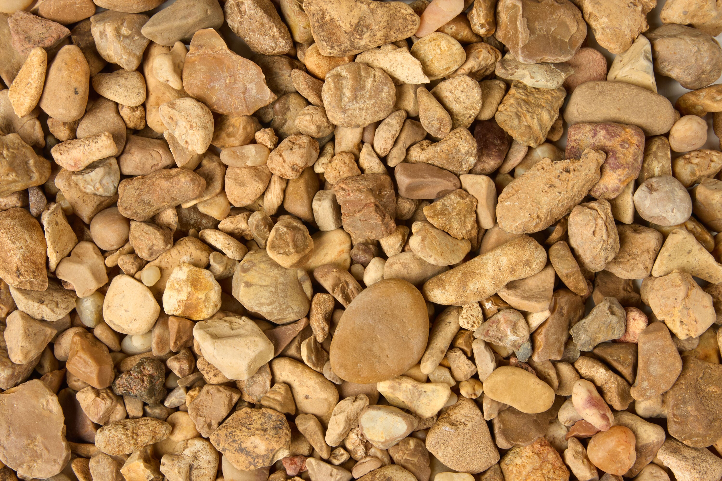 Cureton Industries 0.75 Cubic yard(s) Brown River rock (0.5 - 3-in) in ...