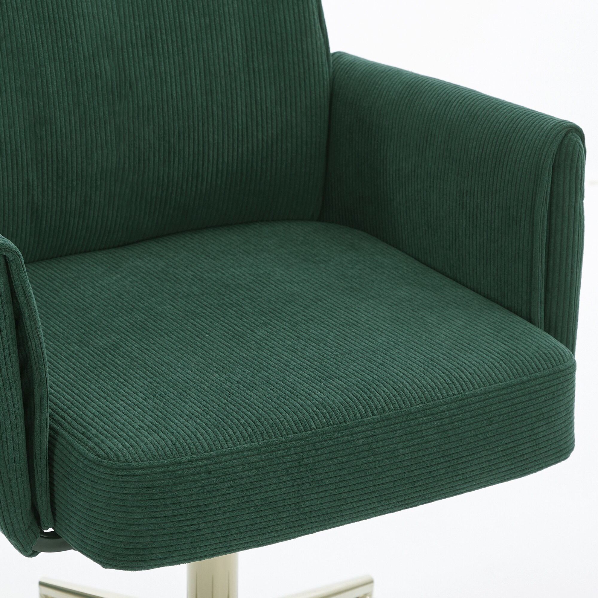 KTMBDW Green Office Desk Chair - Adjustable Height Rolling Swivel ...