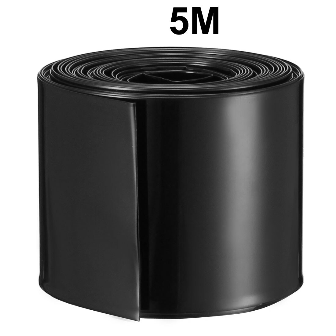 Unique Bargains 43mm Flat PVC Heat Shrink Tubing Battery Wrap 5m Length ...