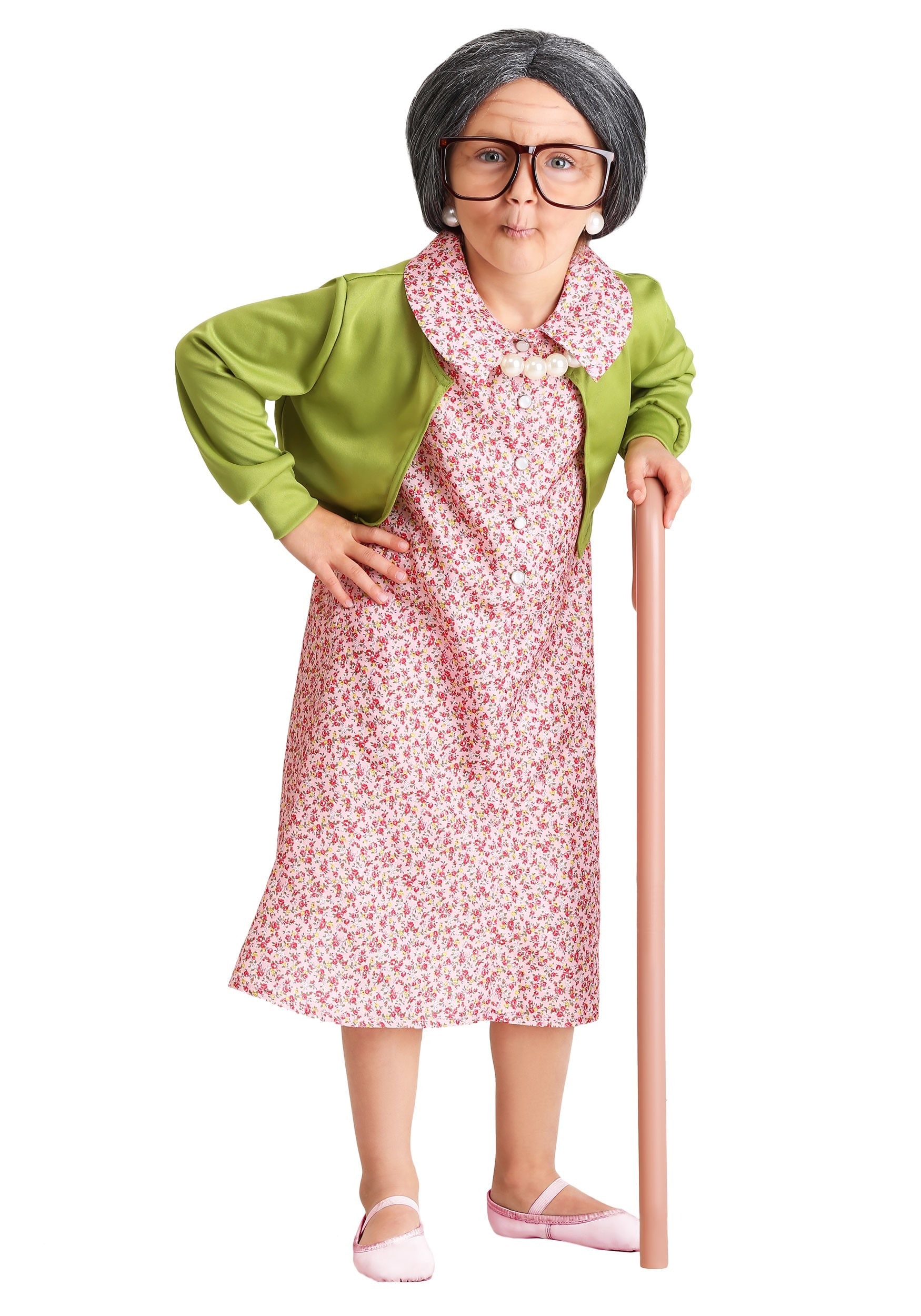 HalloweenCostumes.com FUN Costumes Grammy Gertie Girl's Costume Funny ...