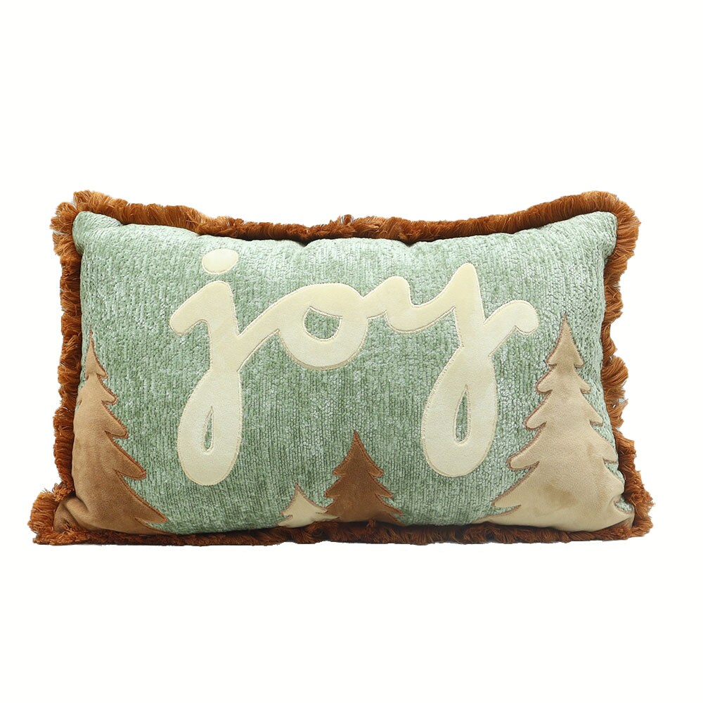 Holiday Living Frosted 12-in Polyester Pillow in the Christmas Decor ...