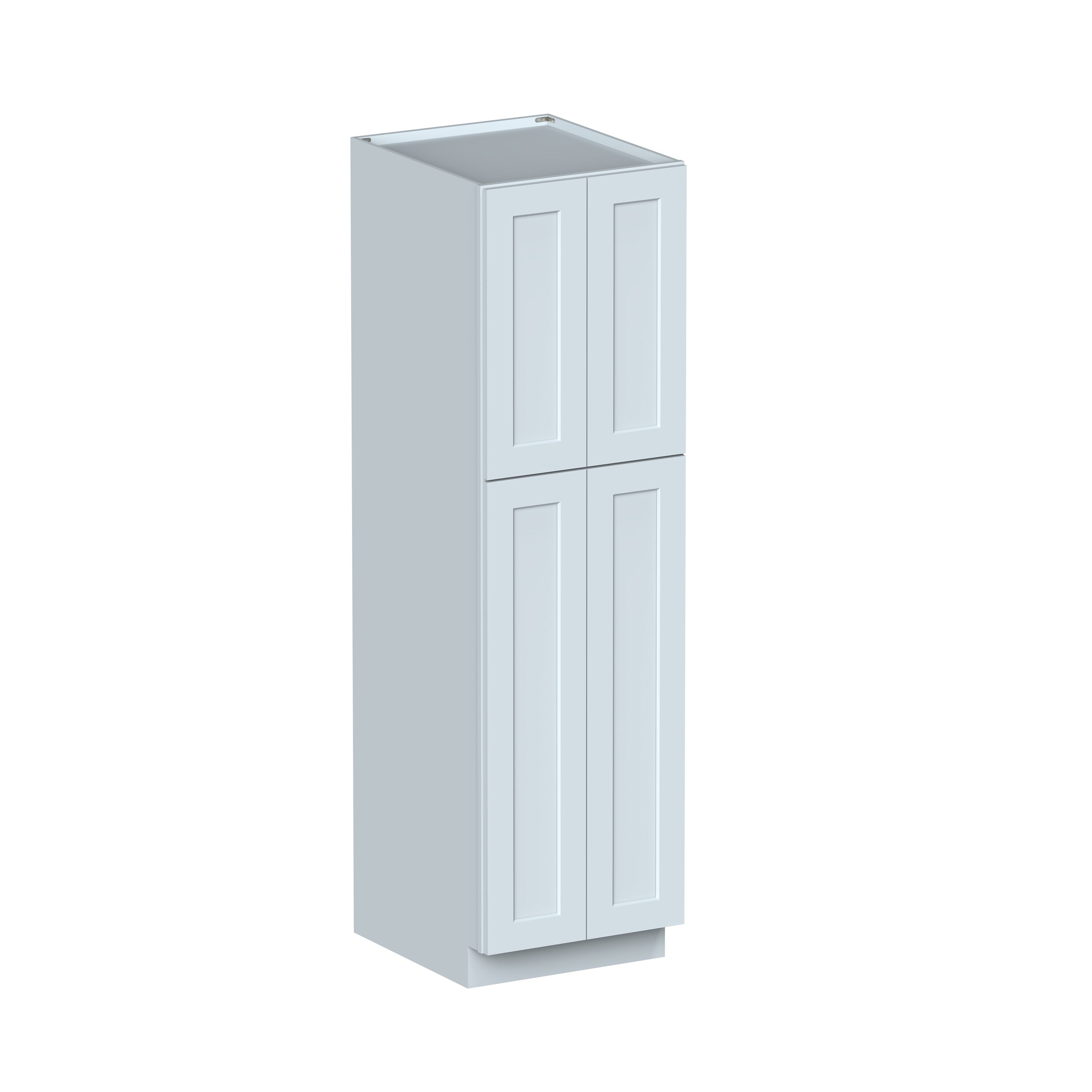 CASAINC 24 in. W x 27 in. D x 84 in. H Plywood Ready to Assemble Tall ...
