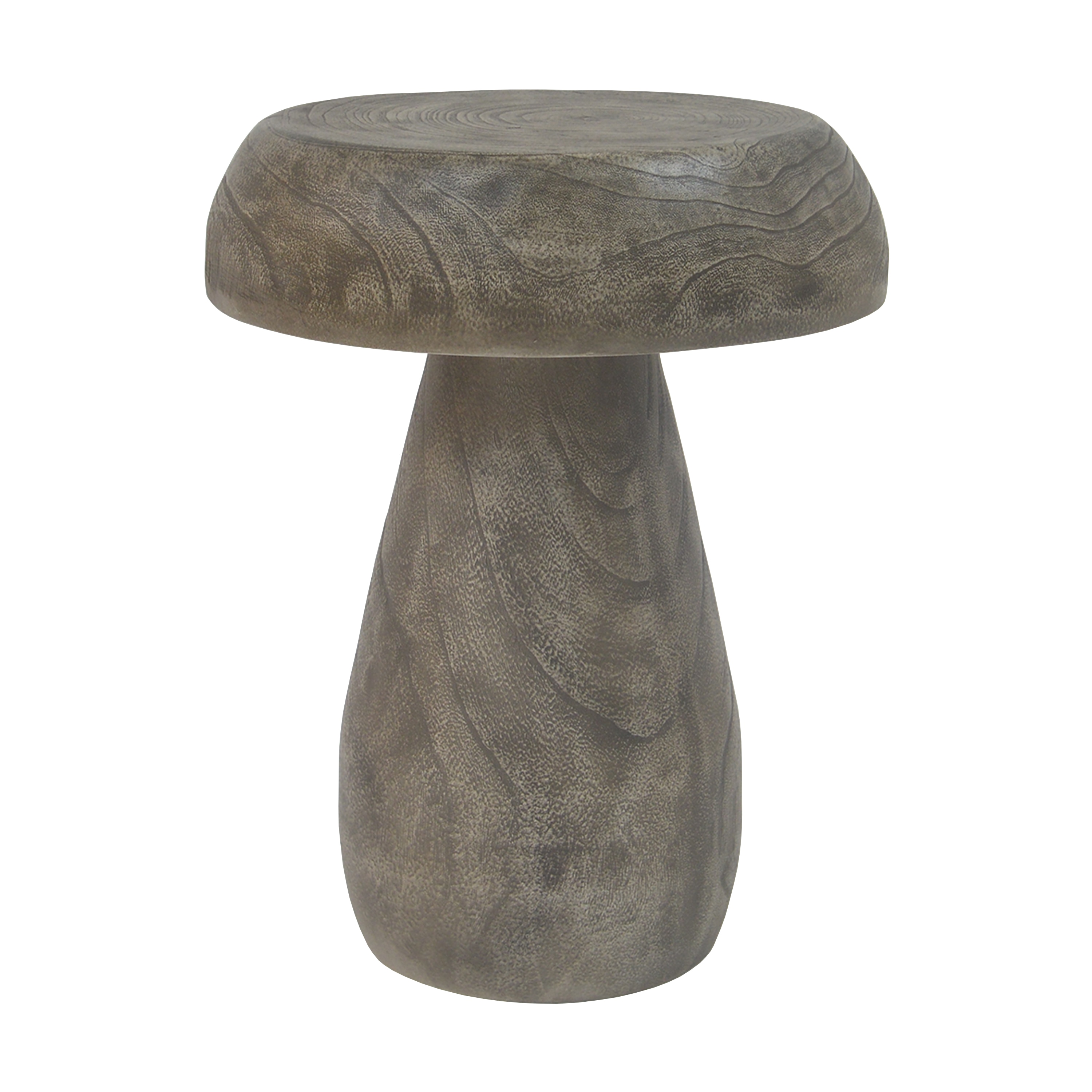 Christopher Knight Home Moss Side Table MGO Mushroom Organic Shape ...