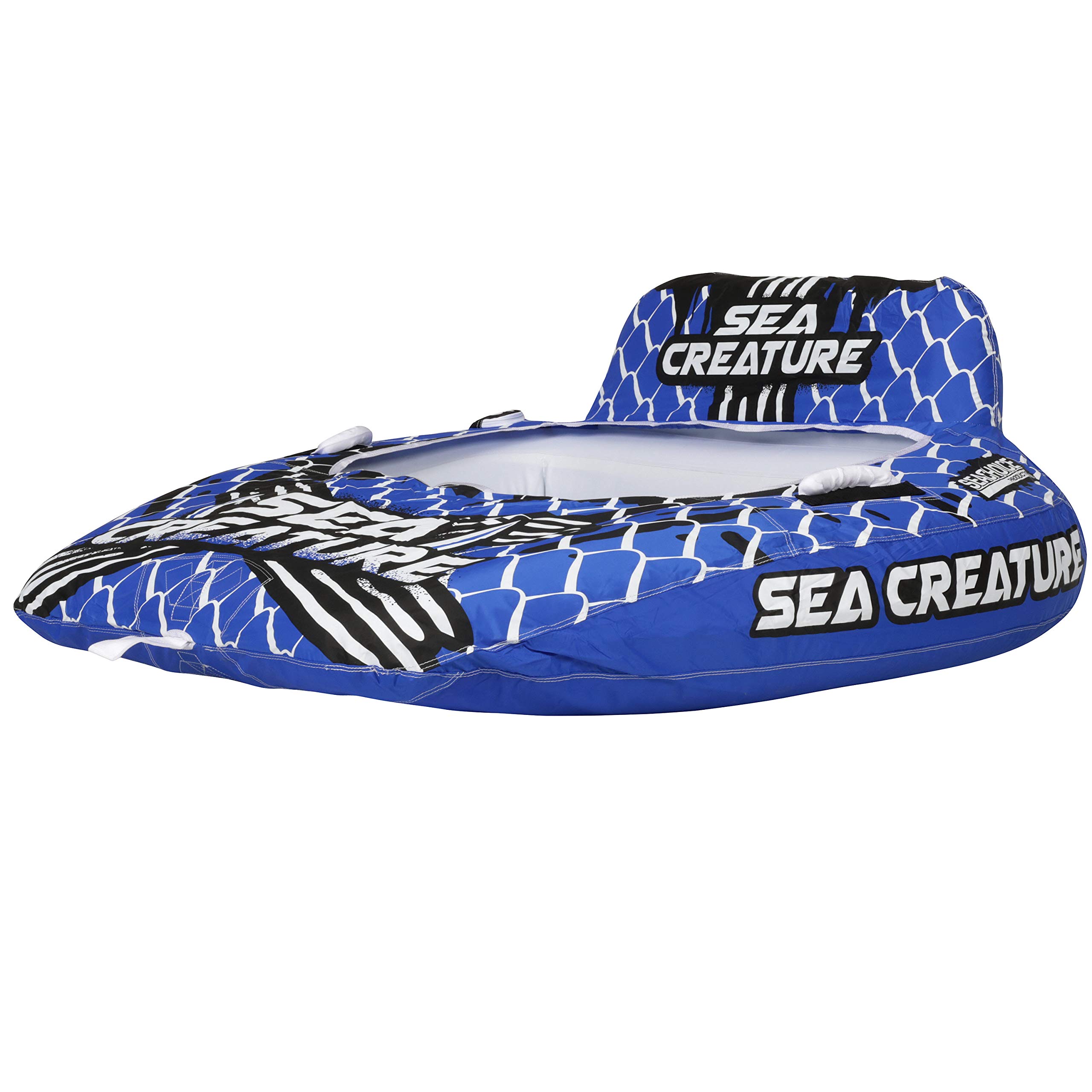 Seachoice Sea-Creature 2-Person Open-Top Towable Tube with Backrests 60 ...