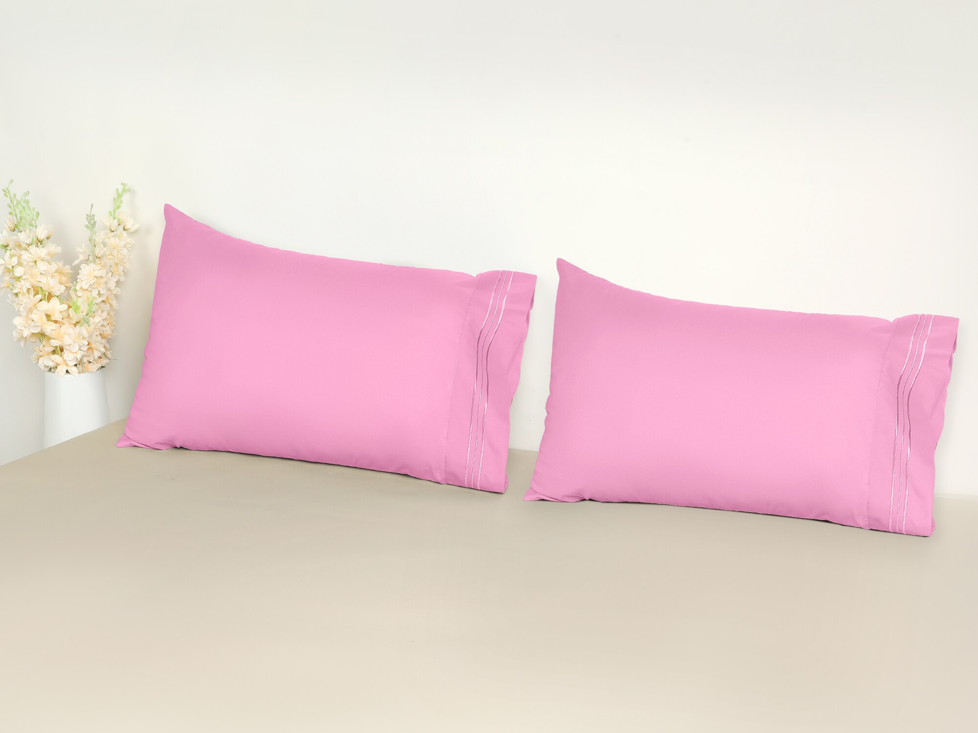 Unique Bargains Polyester Pillow Cases Set of 2 for Hair and Skin ...