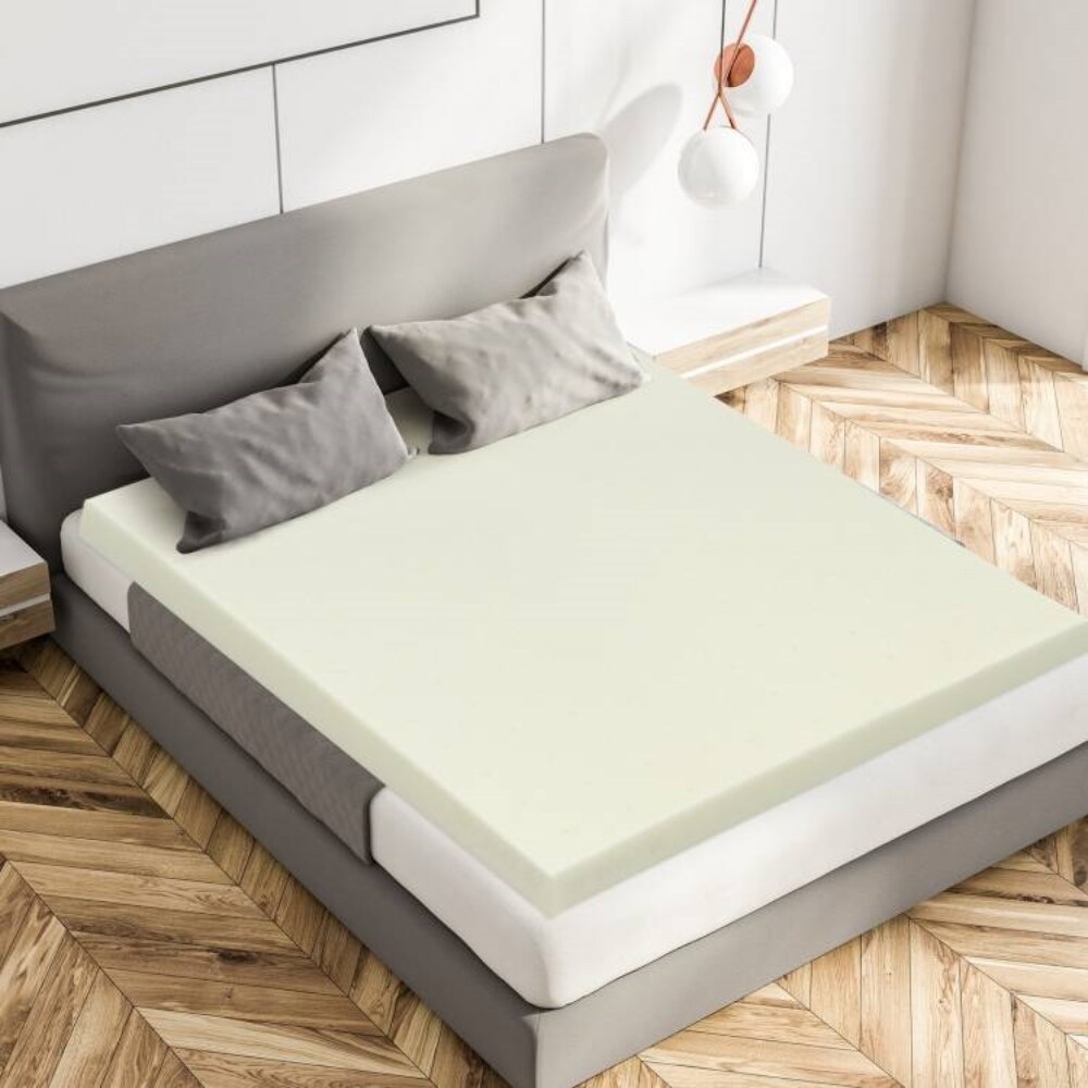 Slickblue 3-Inch Soft Comfort Foam Mattress Topper - Air Cotton Full ...