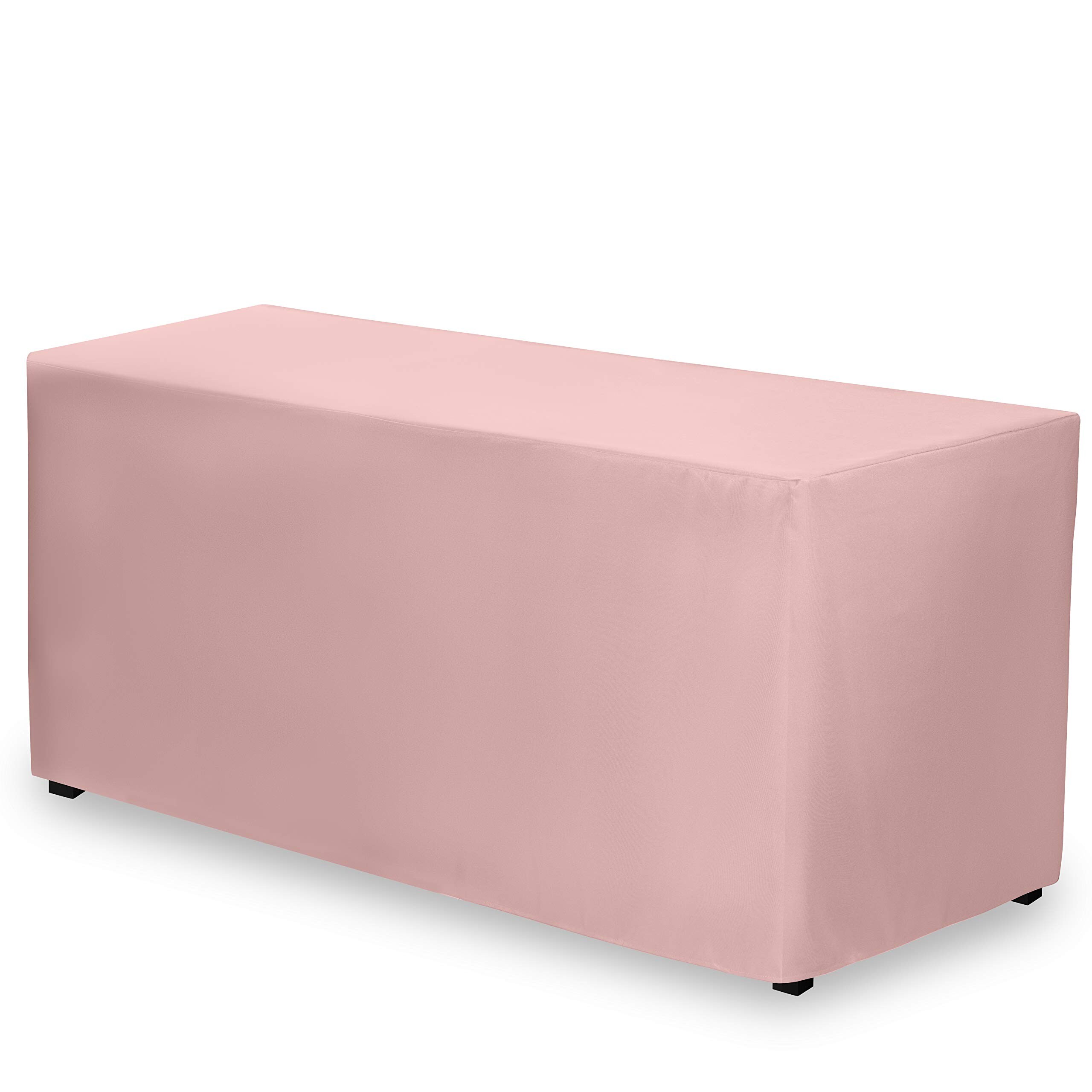 Gee Di Moda Fitted Tablecloth - 4 Ft Inch Pink Fitted Table Cloth ...