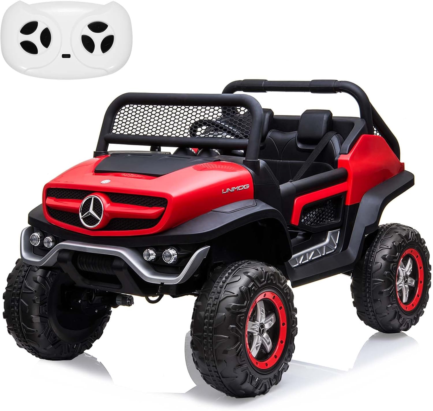 IdealHouse 24v 2 Seater Kids Ride on Truck Licensed Toy for Toddles ...