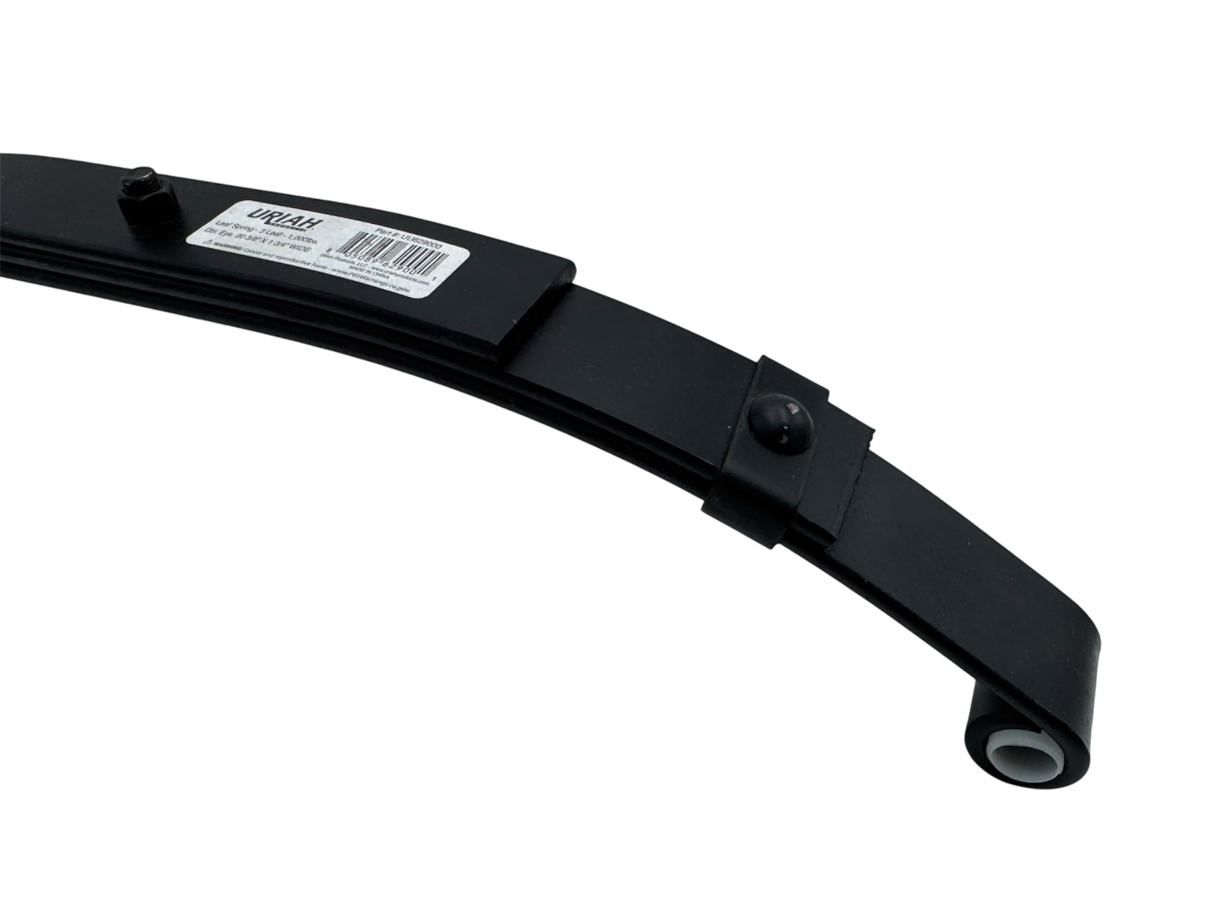 Uriah Products Leaf Spring, Double Eye, 3 Leaf 1,000 lb Capacity in the ...
