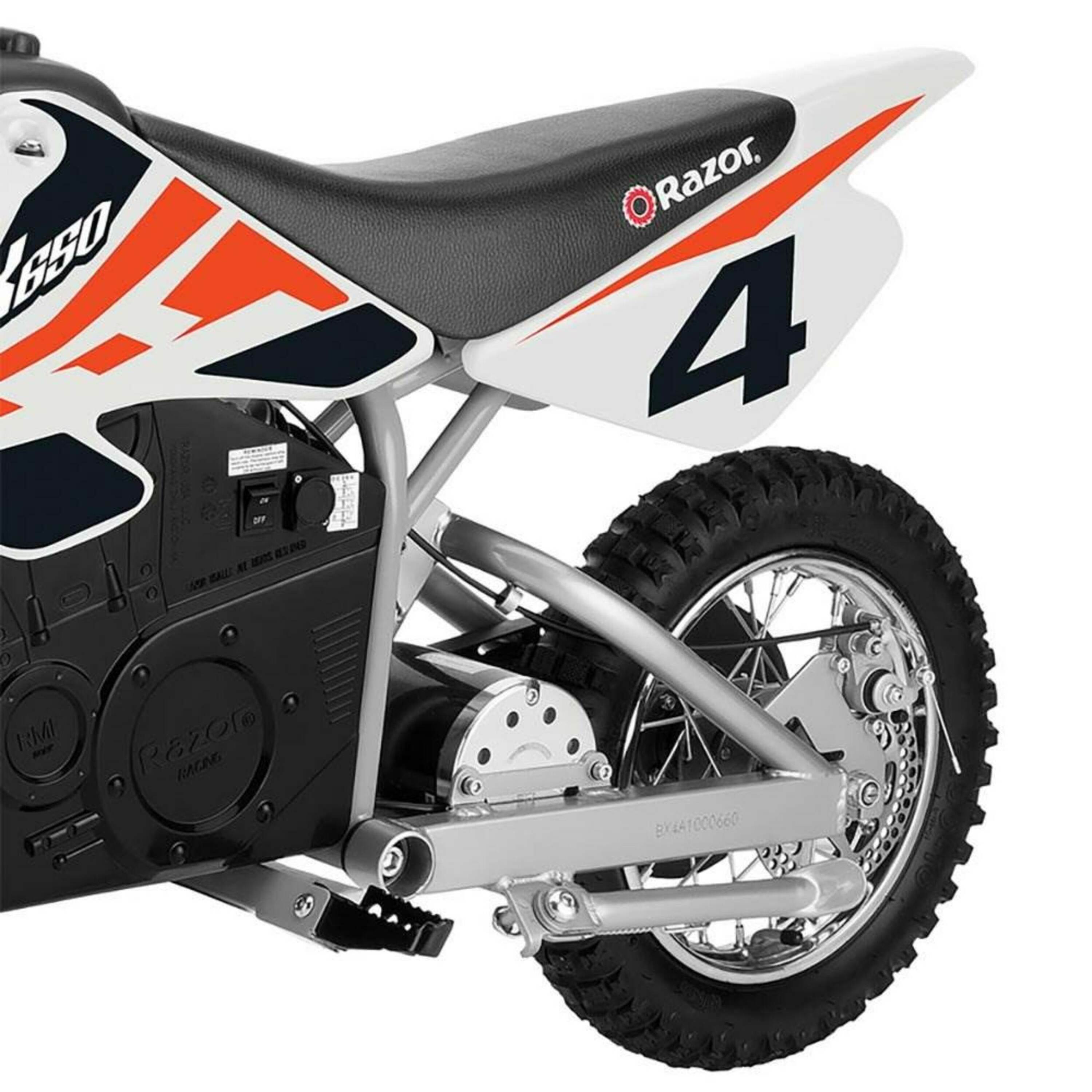 Razor 12-volt Electric 650-watts Rear-wheel Hub Motor Dirt Bike (3 ...