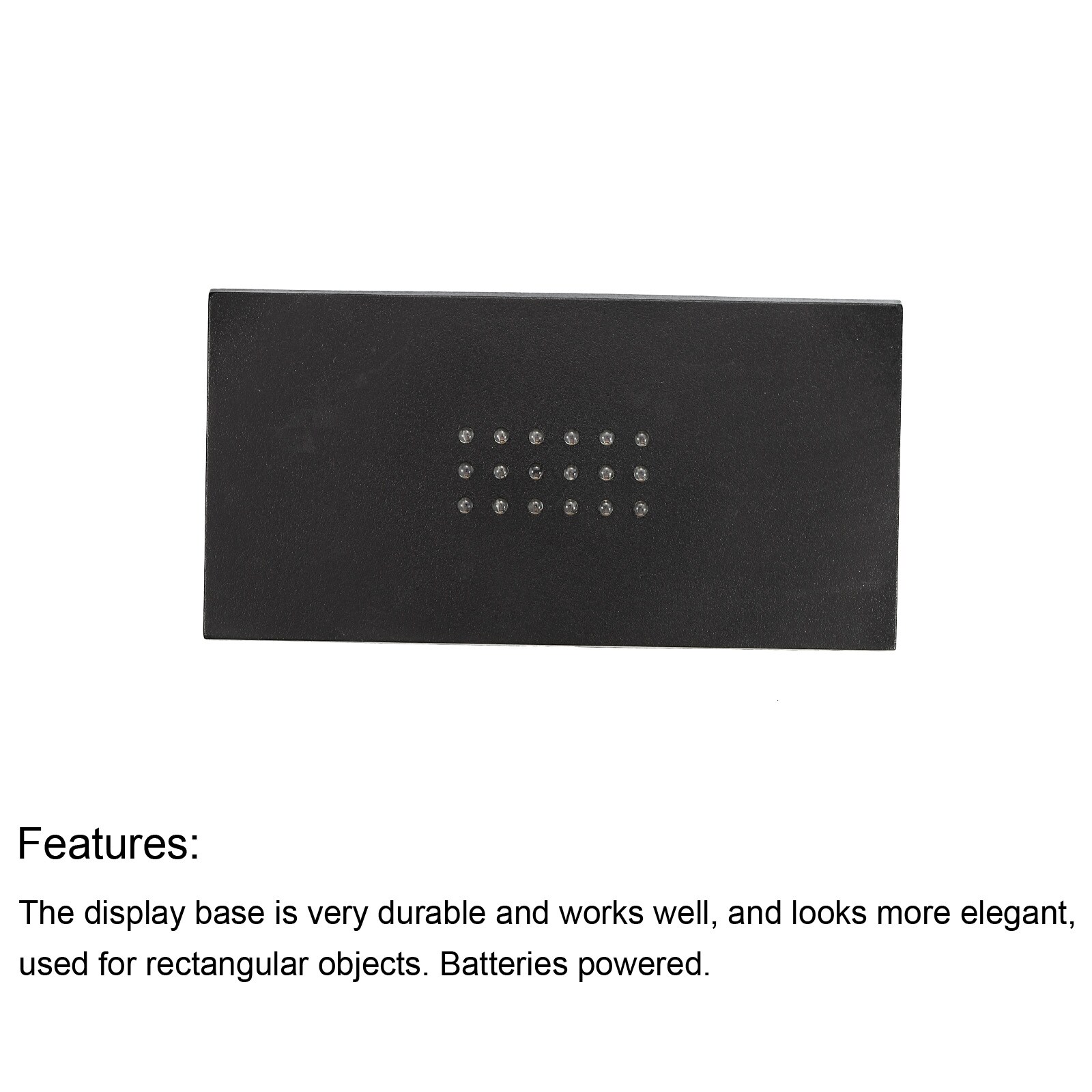 PATIKIL LED Displays Base Stand Holders Multi/mode 20x10x2cm USB ...