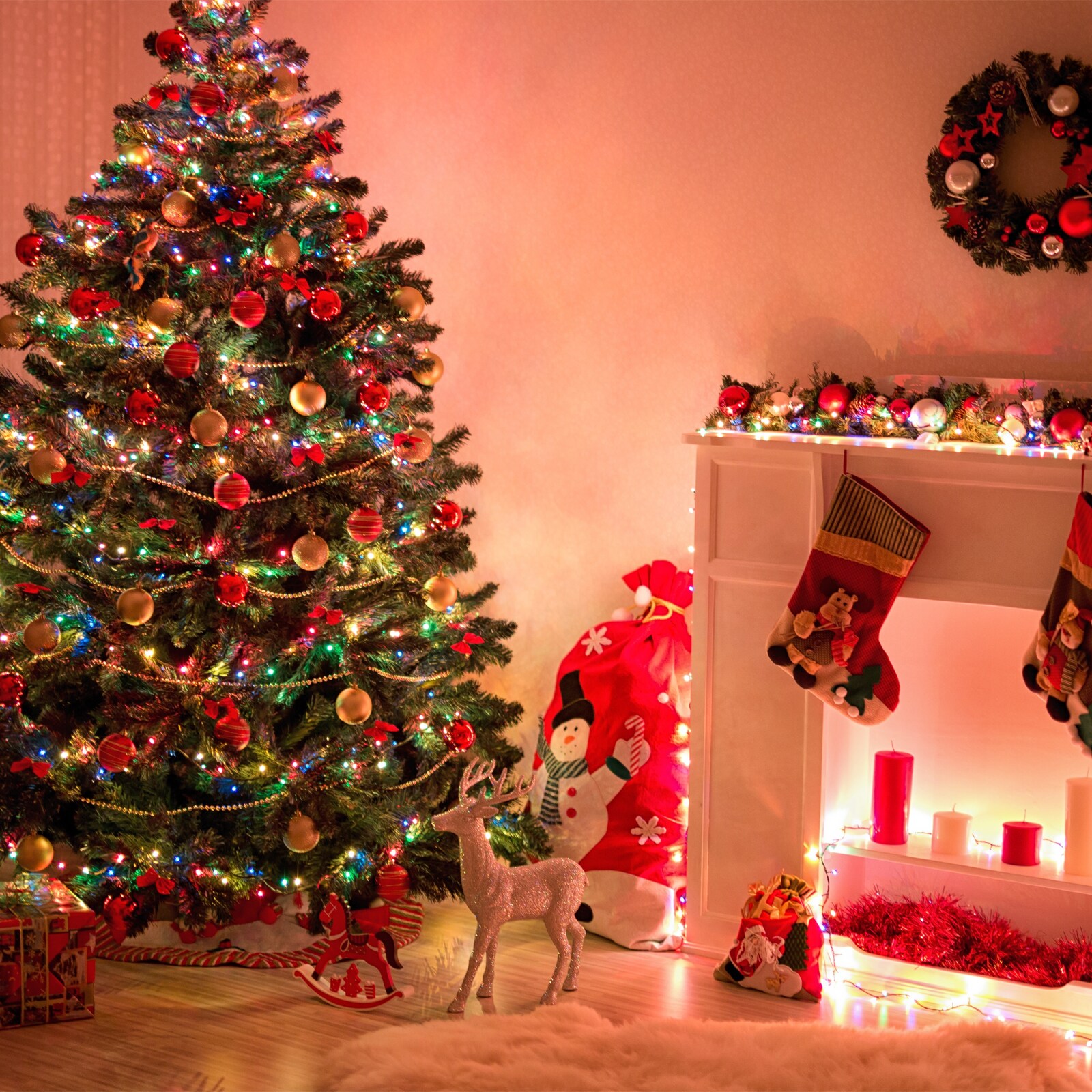 Unique Bargains 24pcs Christmas Ball Ornaments Christmas Tree ...