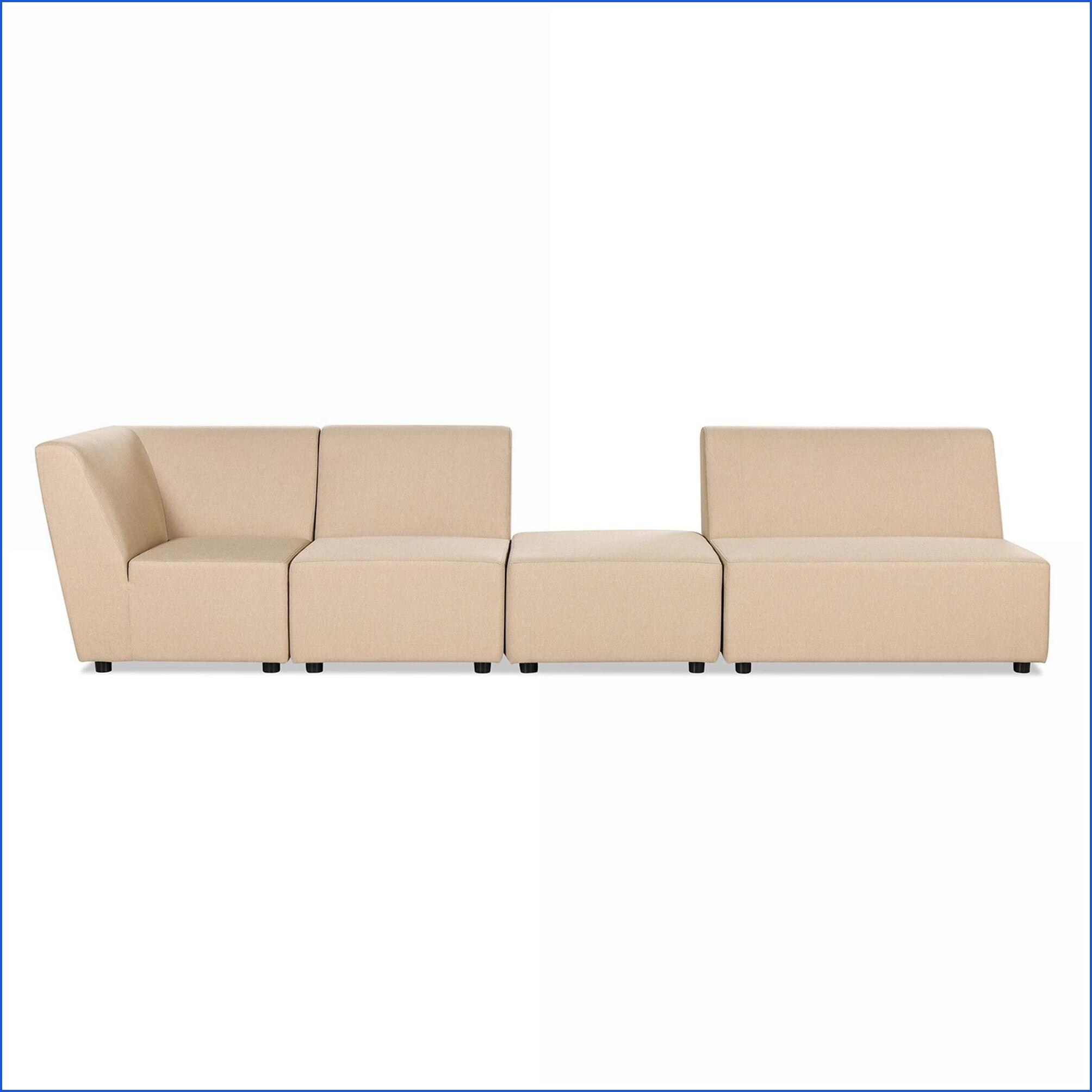 Watnature Outdoor Loveseat 45.5' Modular Armless Deep Seating Patio ...