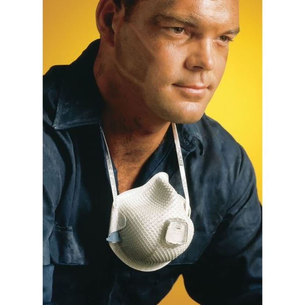 Moldex Disposable Respirator N95 Ventex Valve HandyStrap w/Buckle ...