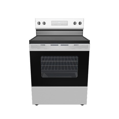 Whirlpool 30-in Glass Top 4 Burners 5.3-cu ft Self-Cleaning ...