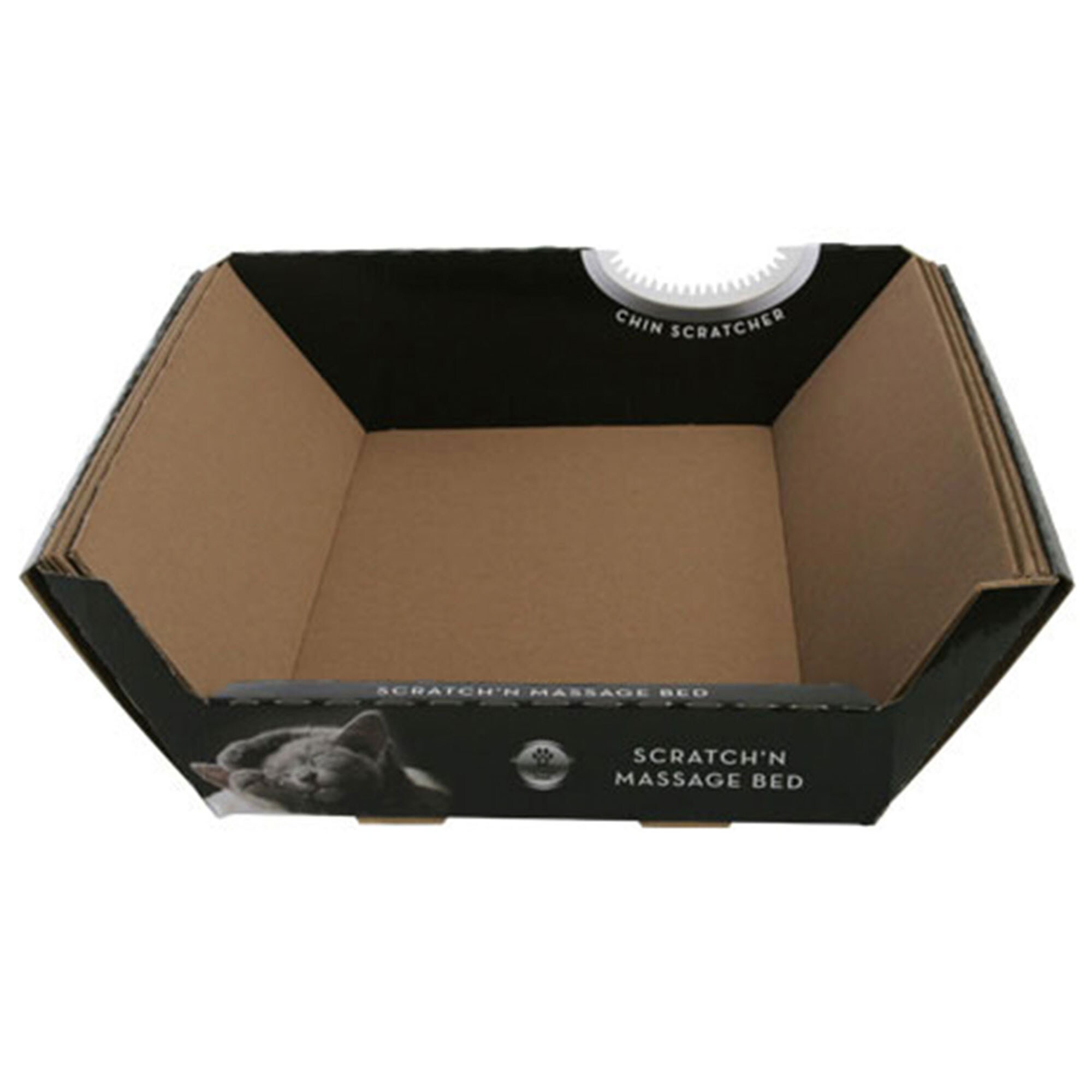 Omega Paw Cardboard Pet Ripple Board Scratch Feetn Massage Kitten Cat ...