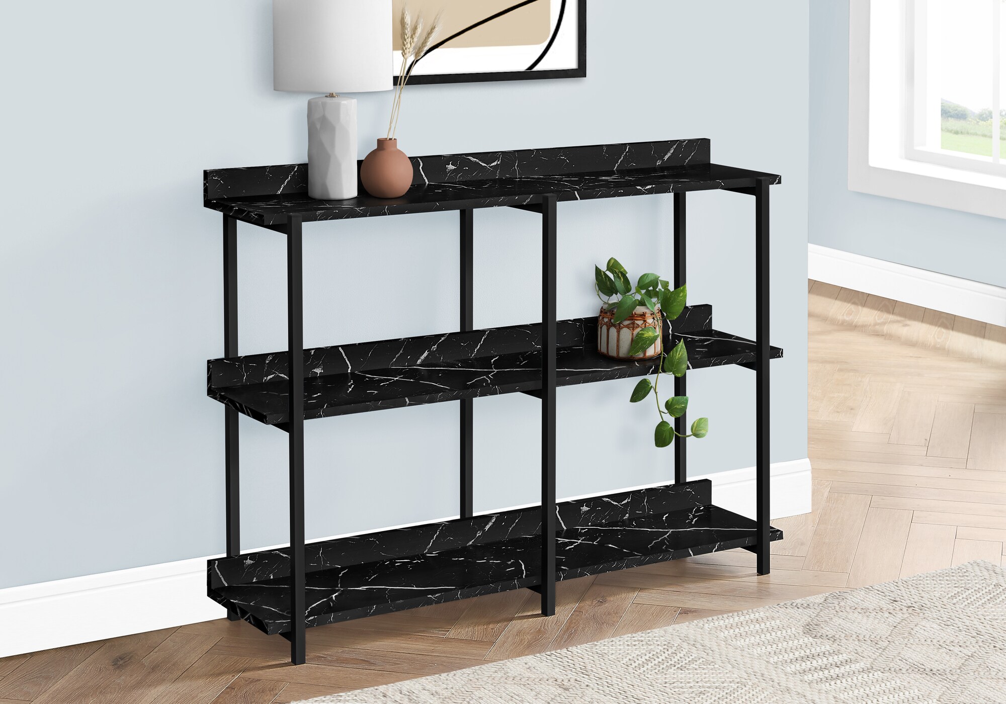 Tinyhomie Accent Table Console Entryway Narrow Sofa Living Room Bedroom ...