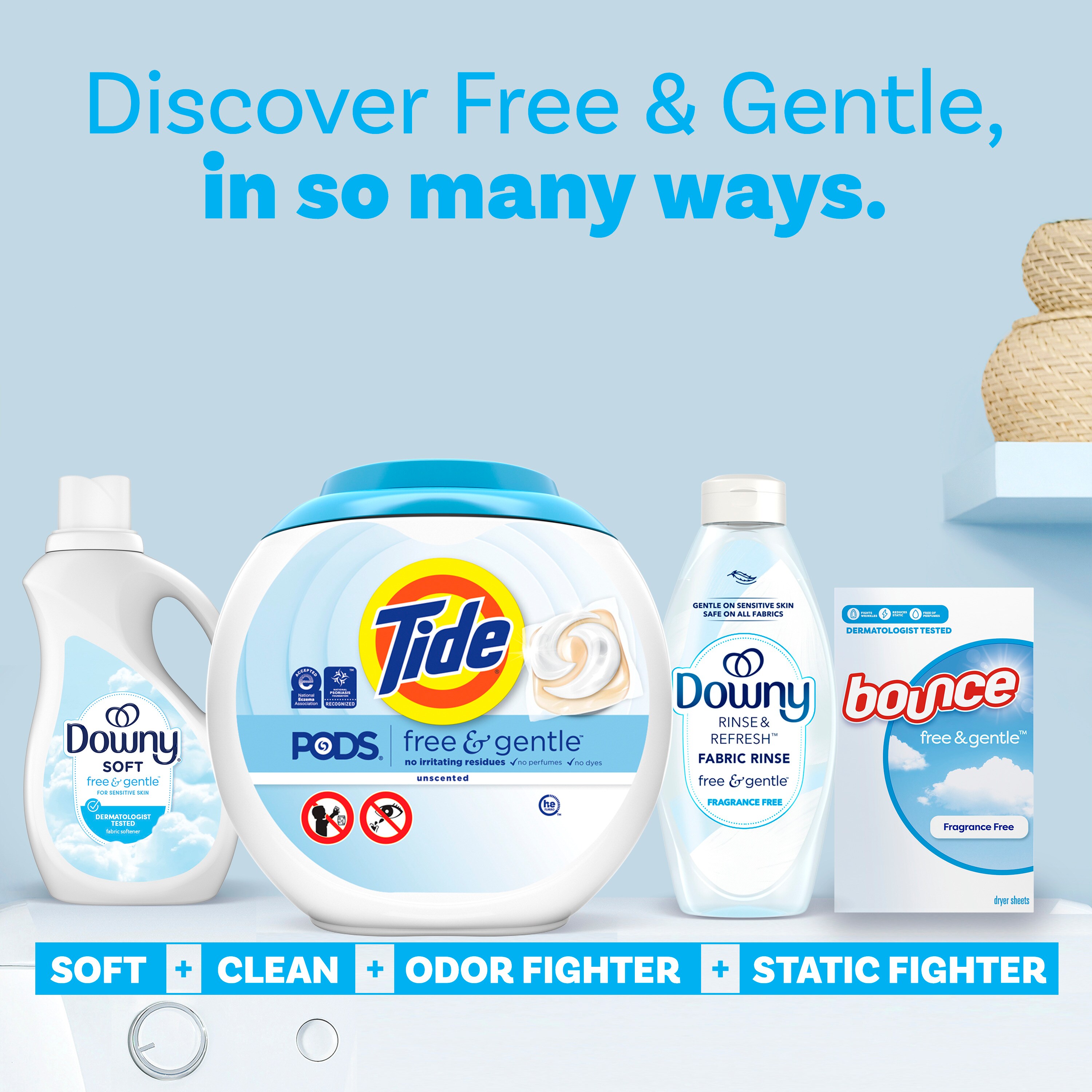 Tide 112-Pack Pods Free and Gentle HE Laundry Detergent (89-oz ...