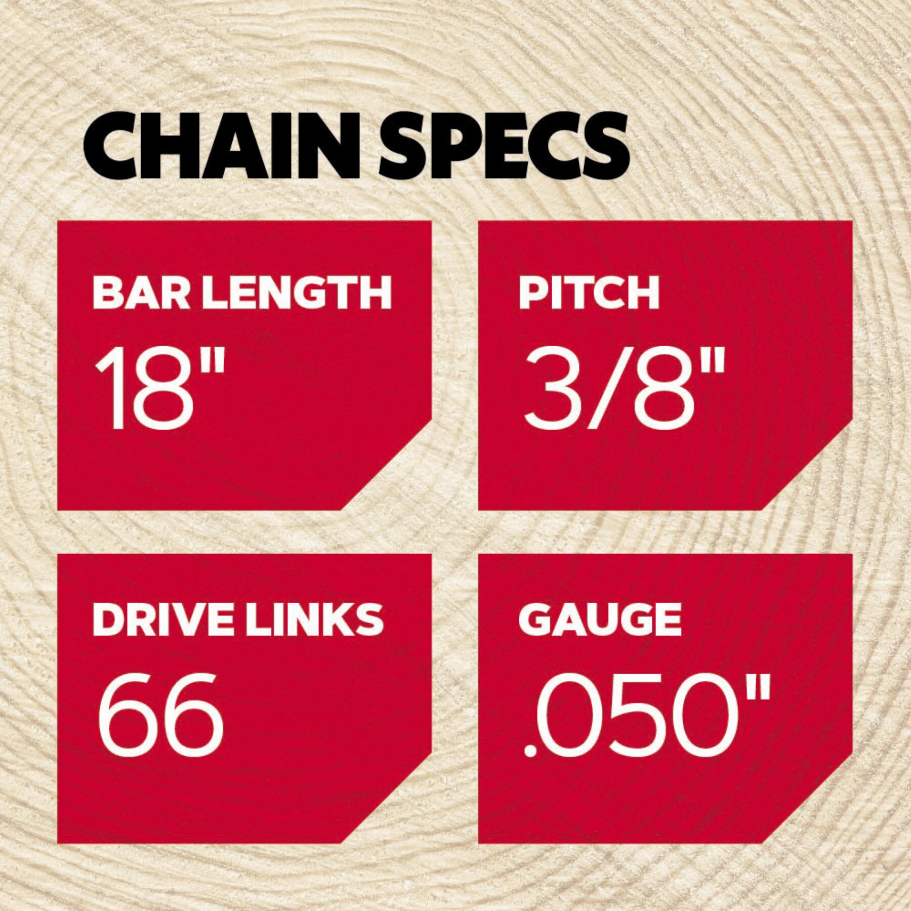 Oregon D66 66 Link Replacement Chainsaw Chain For 18-in at Lowes.com