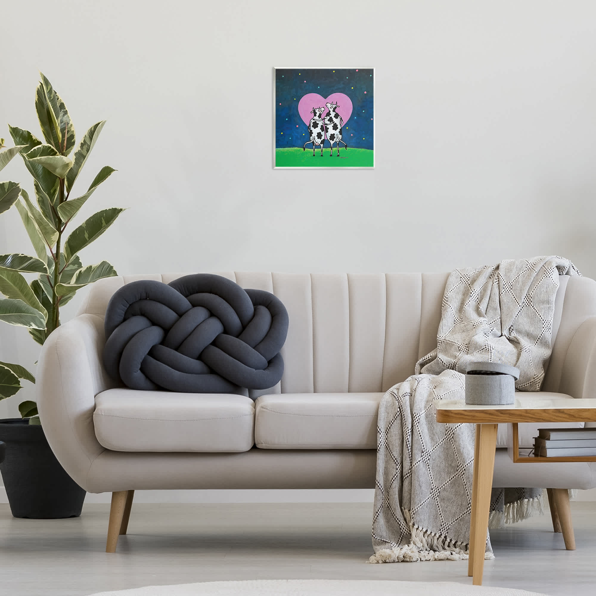 Stupell Industries Loving Significant Udder Wall Plaque Art By Roger ...