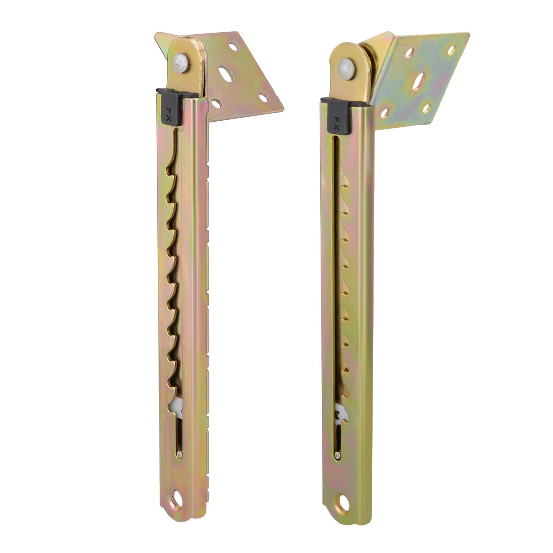 Unique Bargains 1 Pair Double Angle Lifting Rod Desk 10 Gear Adjusting ...