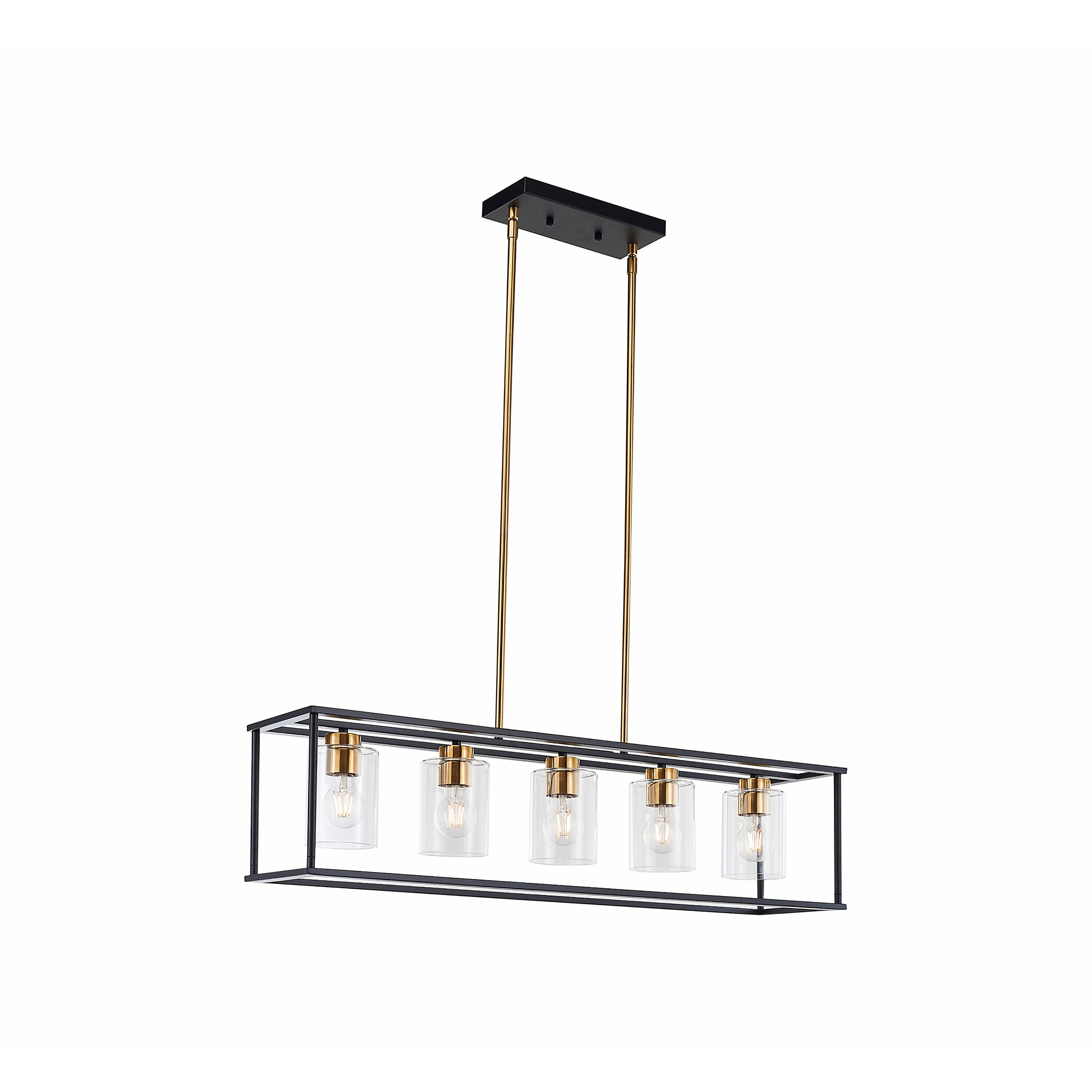 LTMATE 5-Light Island Pendant Light in the Pendant Lighting department ...