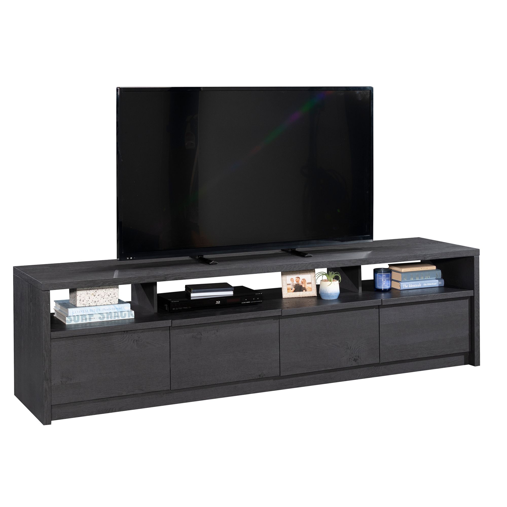 Sauder Harvey Park Credenza Raven Oak finish in the TV Stands ...