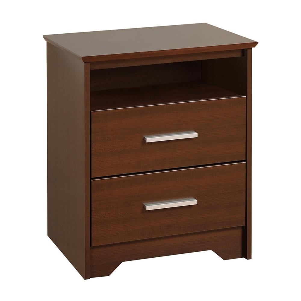 Prepac Coal Harbor Espresso Nightstand in the Nightstands department at ...