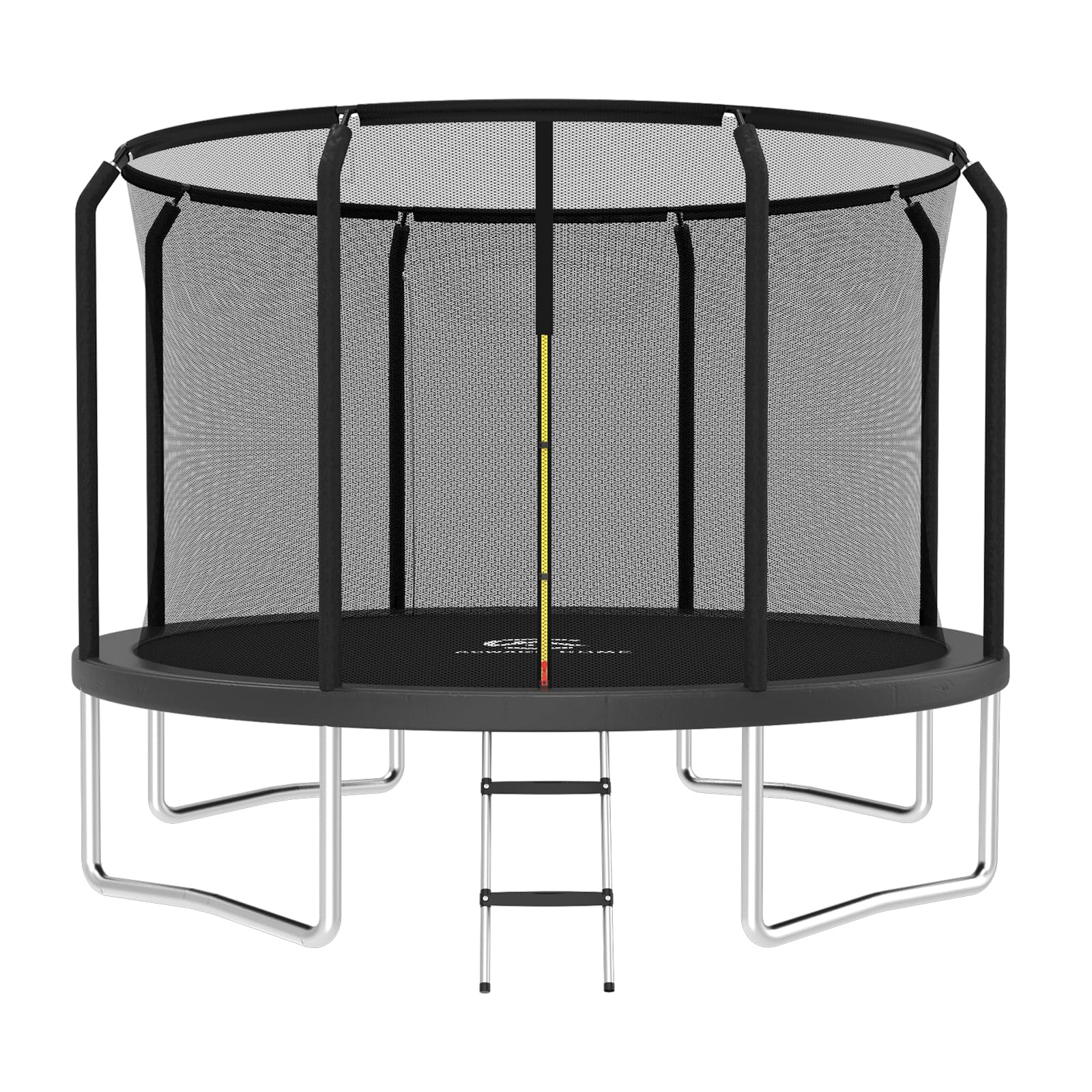 Jumpfly ACWARM HOME 2025 New Trampoline Outdoor 12FT Black Trampoline ...