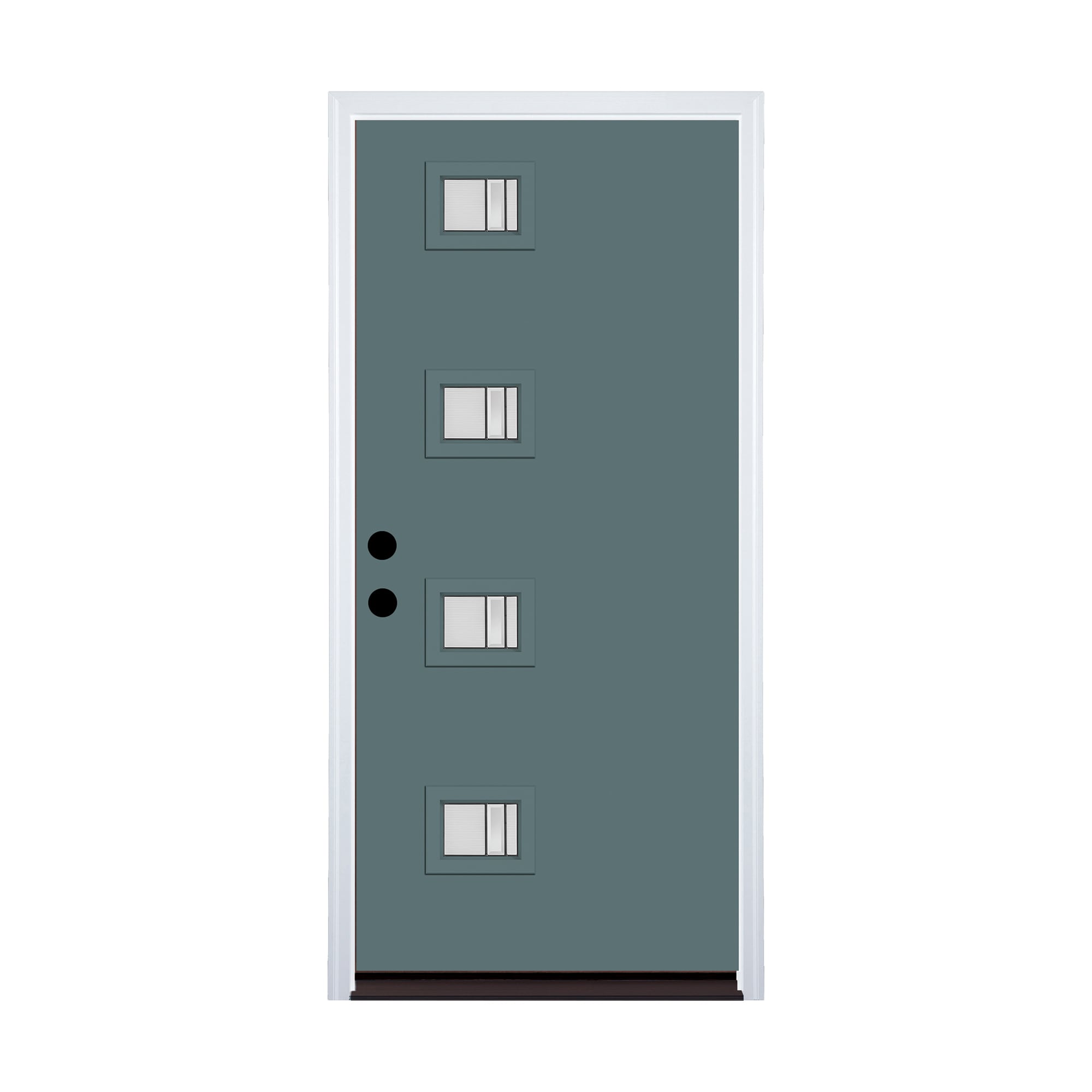 Therma-Tru AXIS 36-in x 80-in x 4-9/16-in Fiberglass Pulse lite Right ...