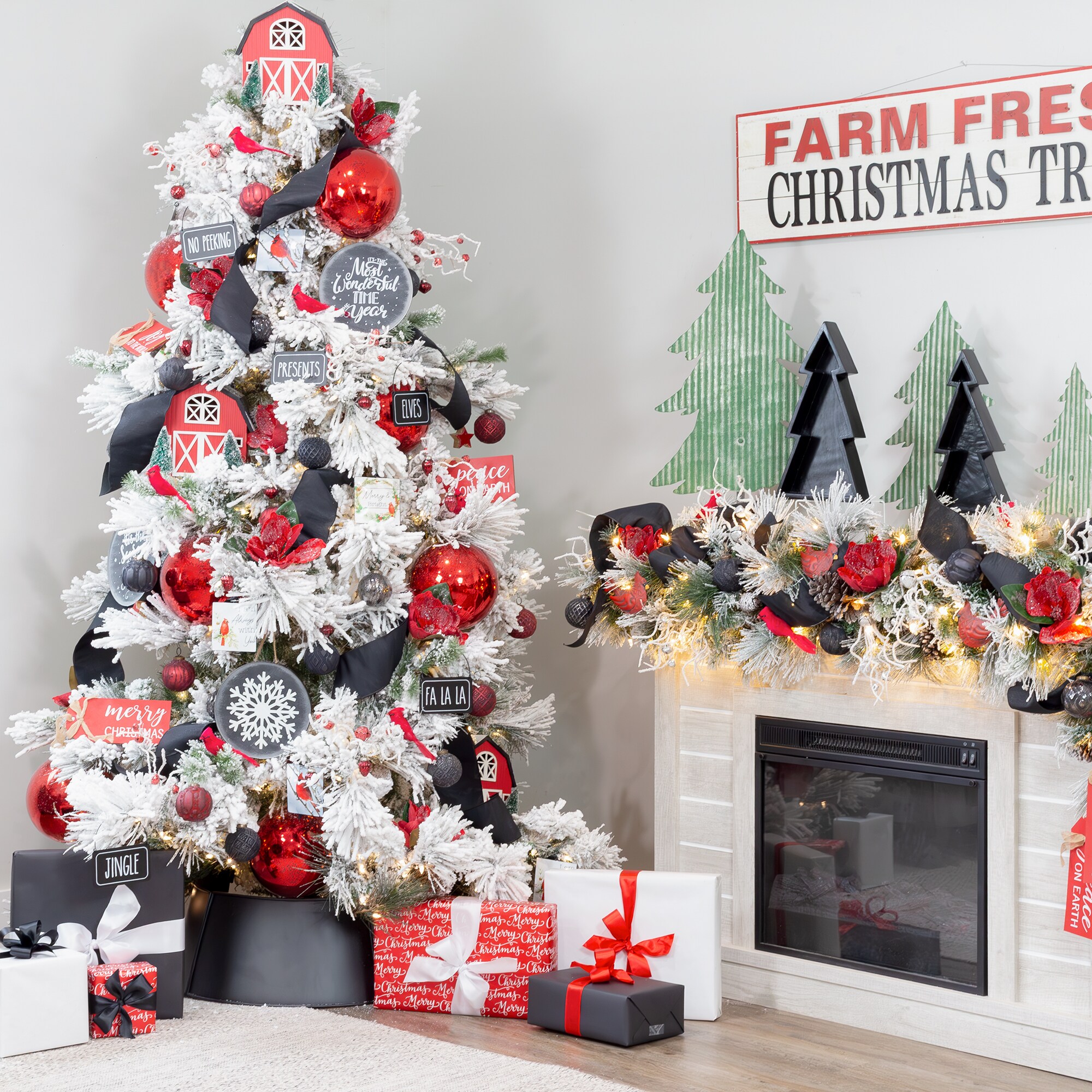 Auldhome Design Metal Christmas Cardinal Ornaments Set of 6 at Lowes.com