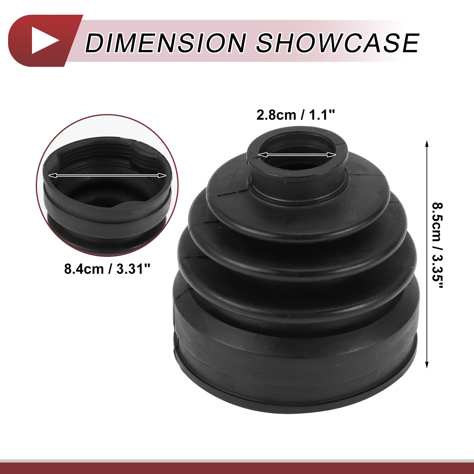 Unique Bargains 1set CV Joint Boot Kit for Honda Ridgeline 2008-2014 ...