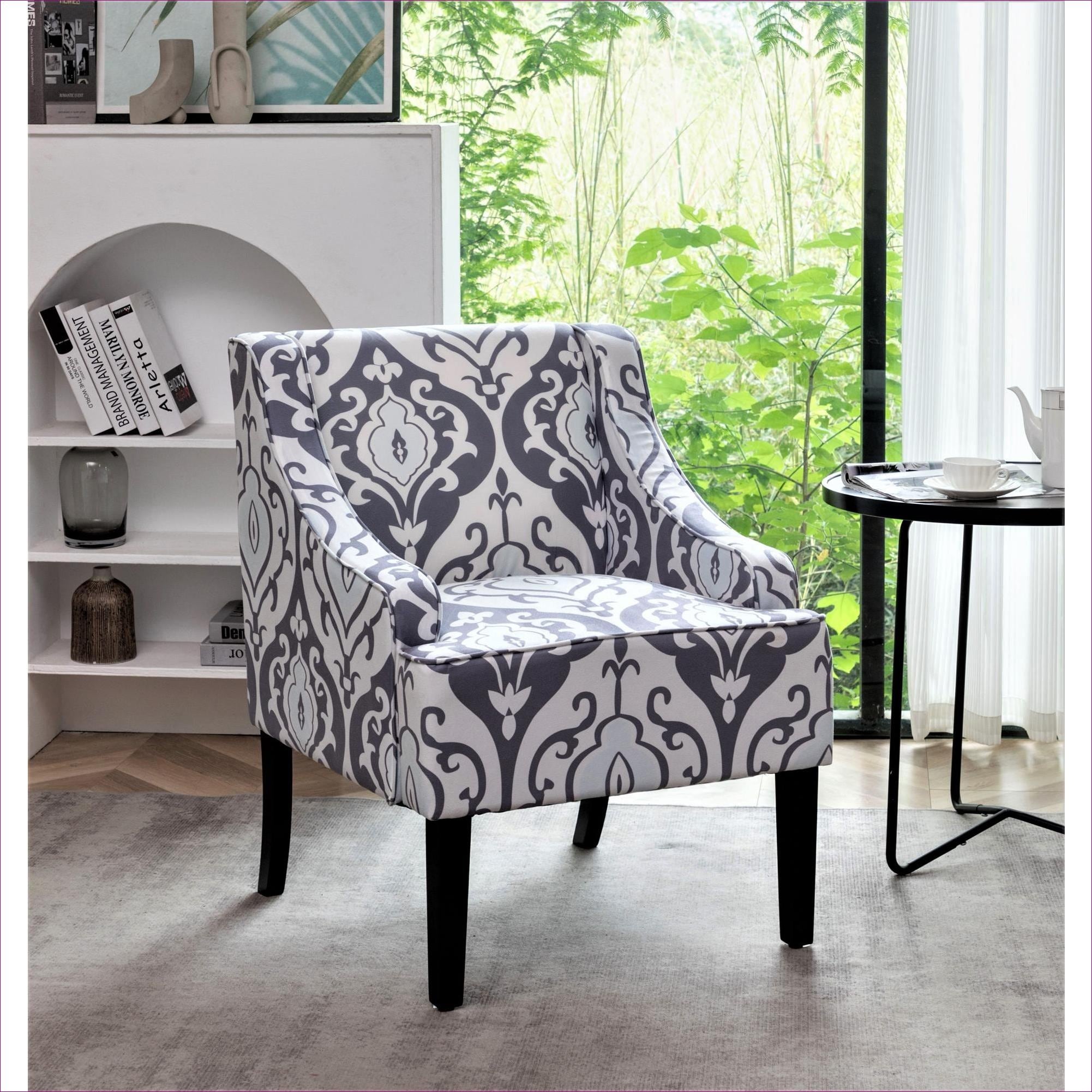 Watnature Clean-Lined Silhouette Multi-Use Upholstered Accent Chair ...