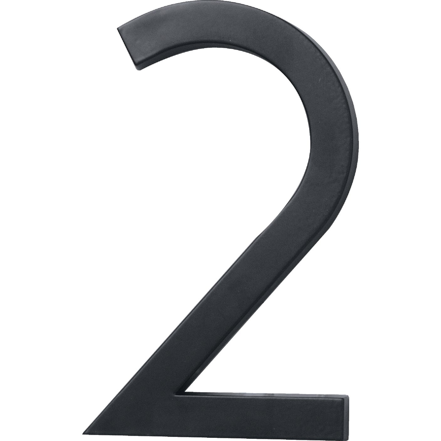Hy-Ko Products Hy-Ko FM-6/2 Floating Mount House Number 6 in Satin ...