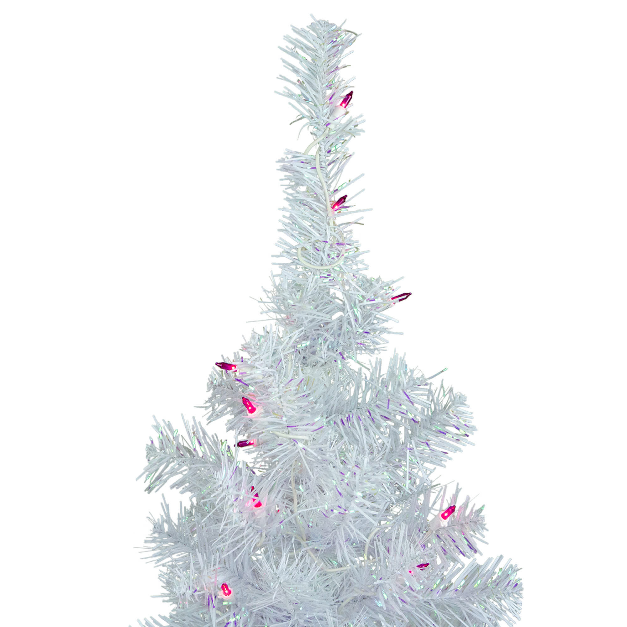 Northlight Pre-Lit Medium Rockport White Pine Artificial Christmas Tree ...