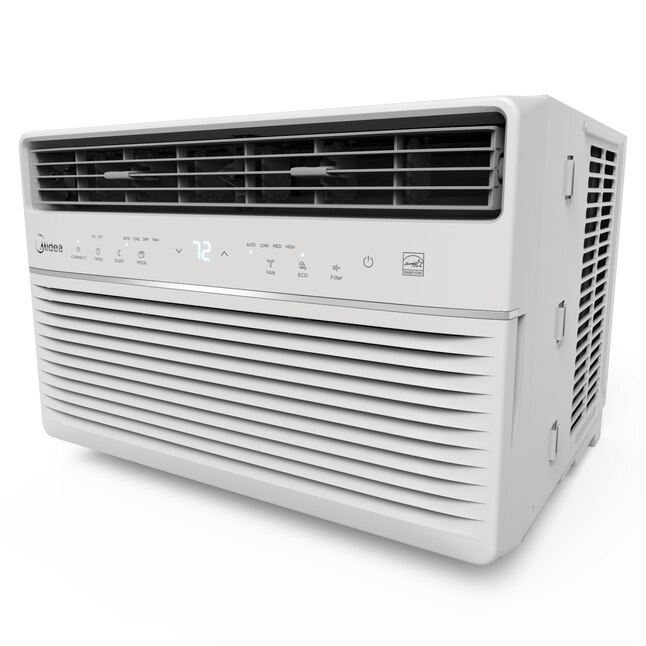 Midea 350-sq ft Window Air Conditioner (115-Volt; 8000-BTU) ENERGY STAR ... Midea 350-sq ft Window Air Conditioner (115-Volt; 8000-BTU) ENERGY STAR ...