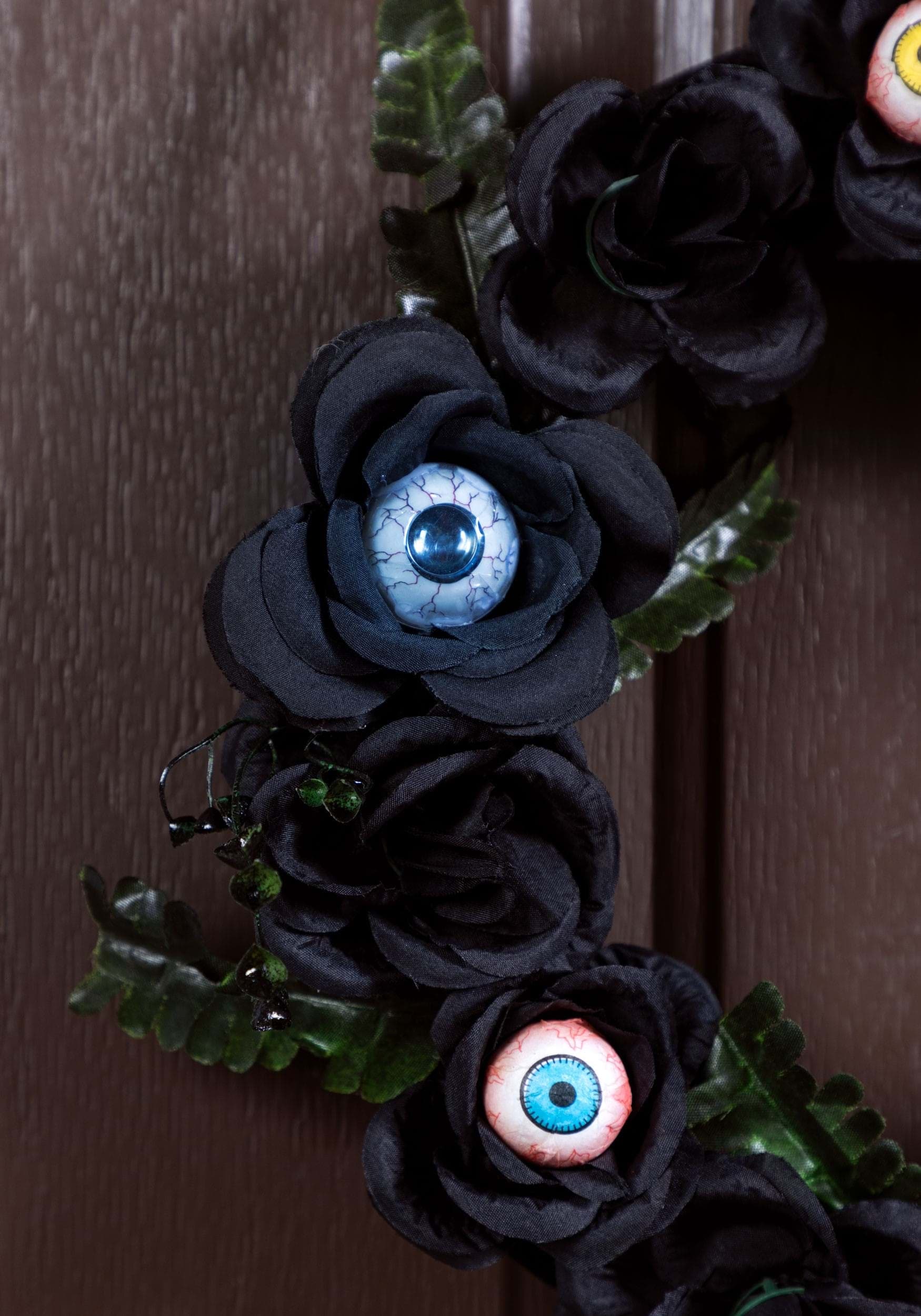 HalloweenCostumes.com FUN Costumes Light Up Eyeballs Flower Wreath ...