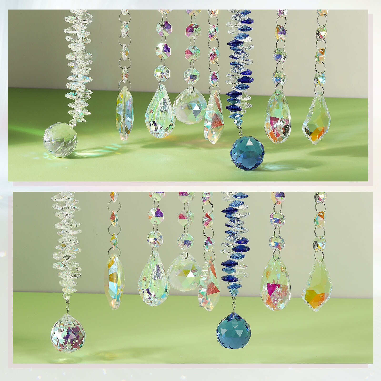PATIKIL Crystal Suncatcher DIY Sun Catchers 1pc Hanging Window Ball ...