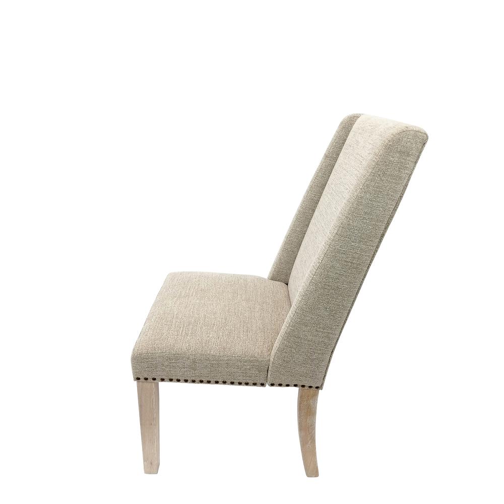 Carolina Chair & Table Upholstered Dining Chair Set of 2 Natural ...