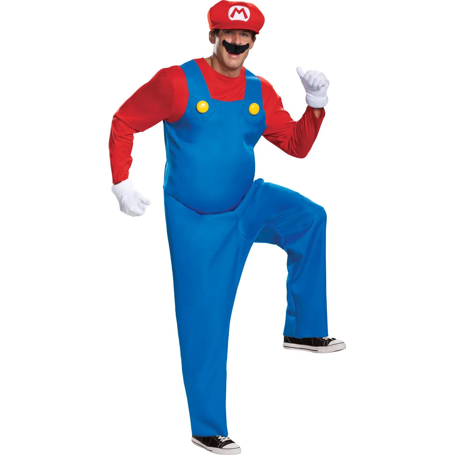 Disguise Men's Deluxe Super Mario Bros. Mario Costume at Lowes.com