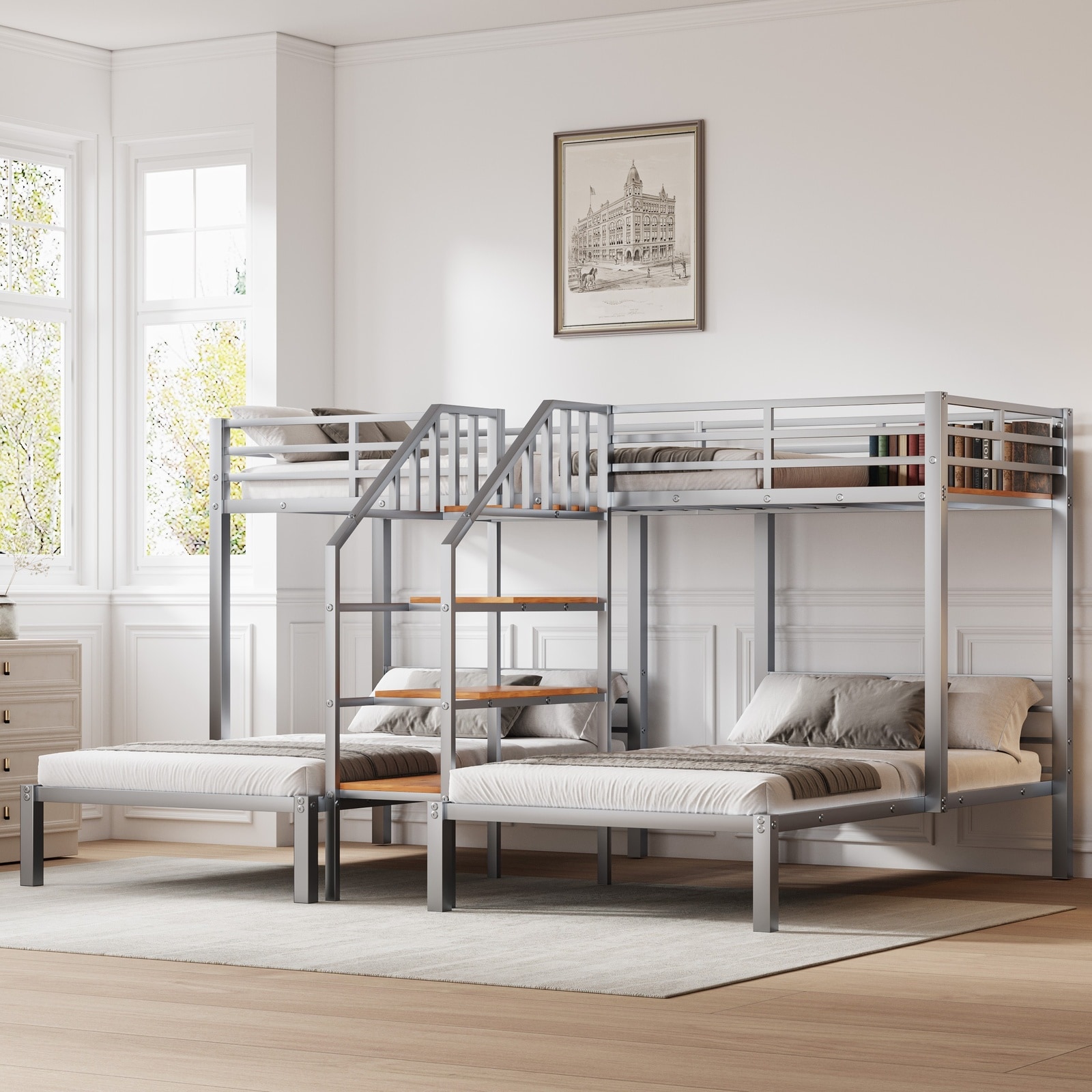 L-bunk Bunk Beds Near Me at Lowes.com