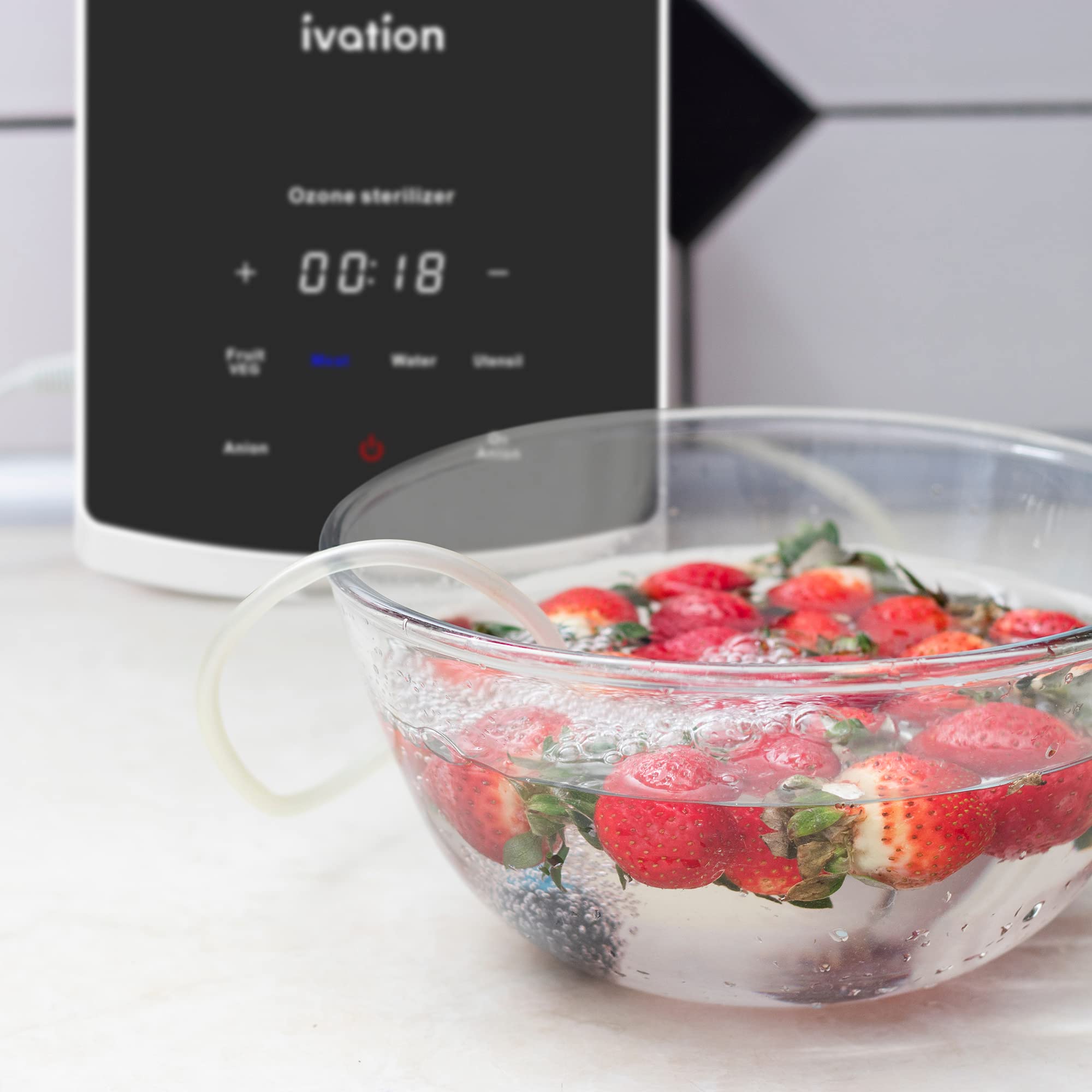 Ivation Multipurpose Ozone Generator Air Purifier - Portable Sterilizer ...