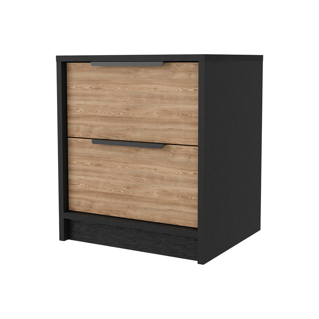 Blisstyle Washington Nightstand Two Large Drawers Modern Farmhouse ...