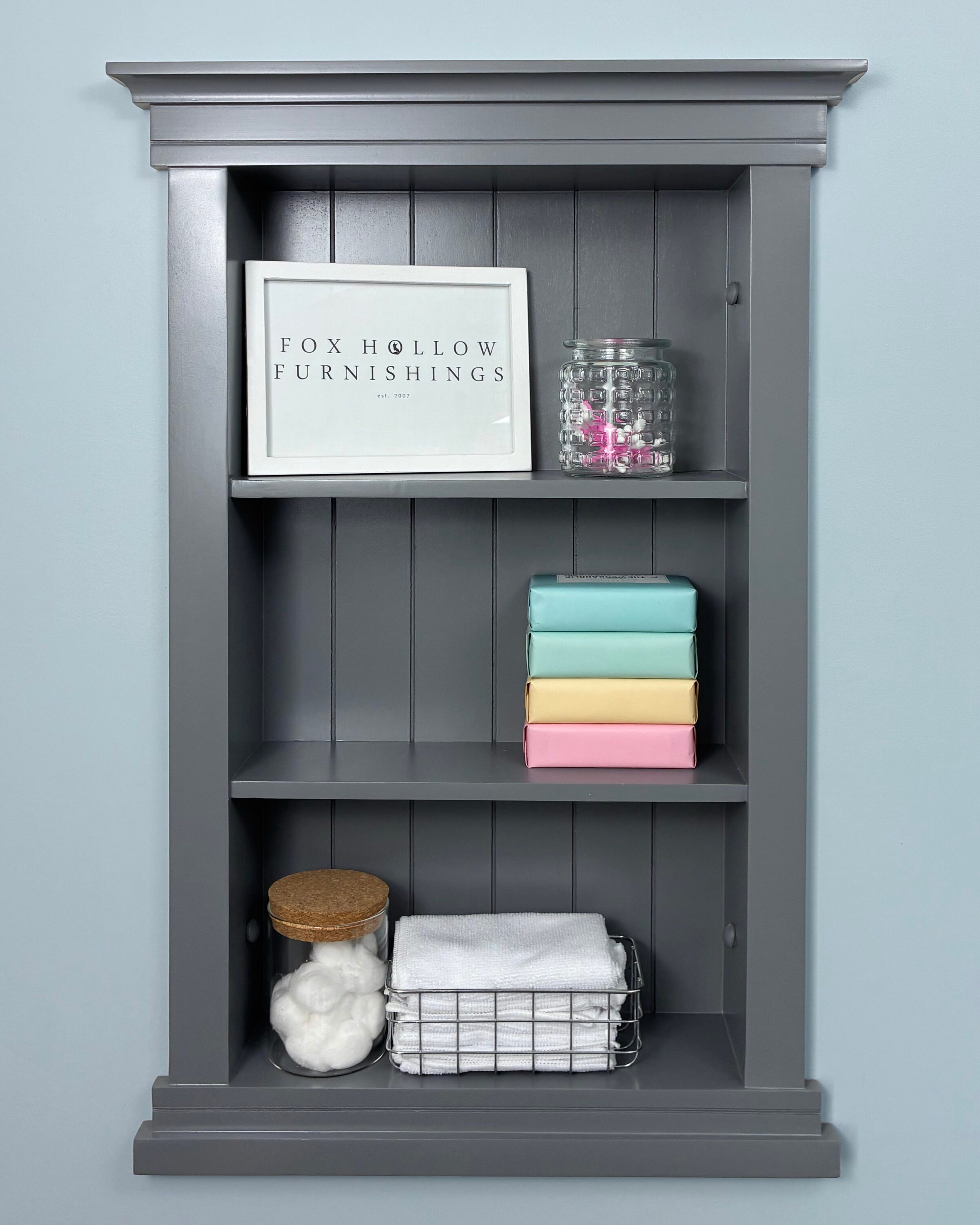 Fox Hollow Furnishings 14x24 Elliot Craftsman Recessed Wood Wall Niche ...
