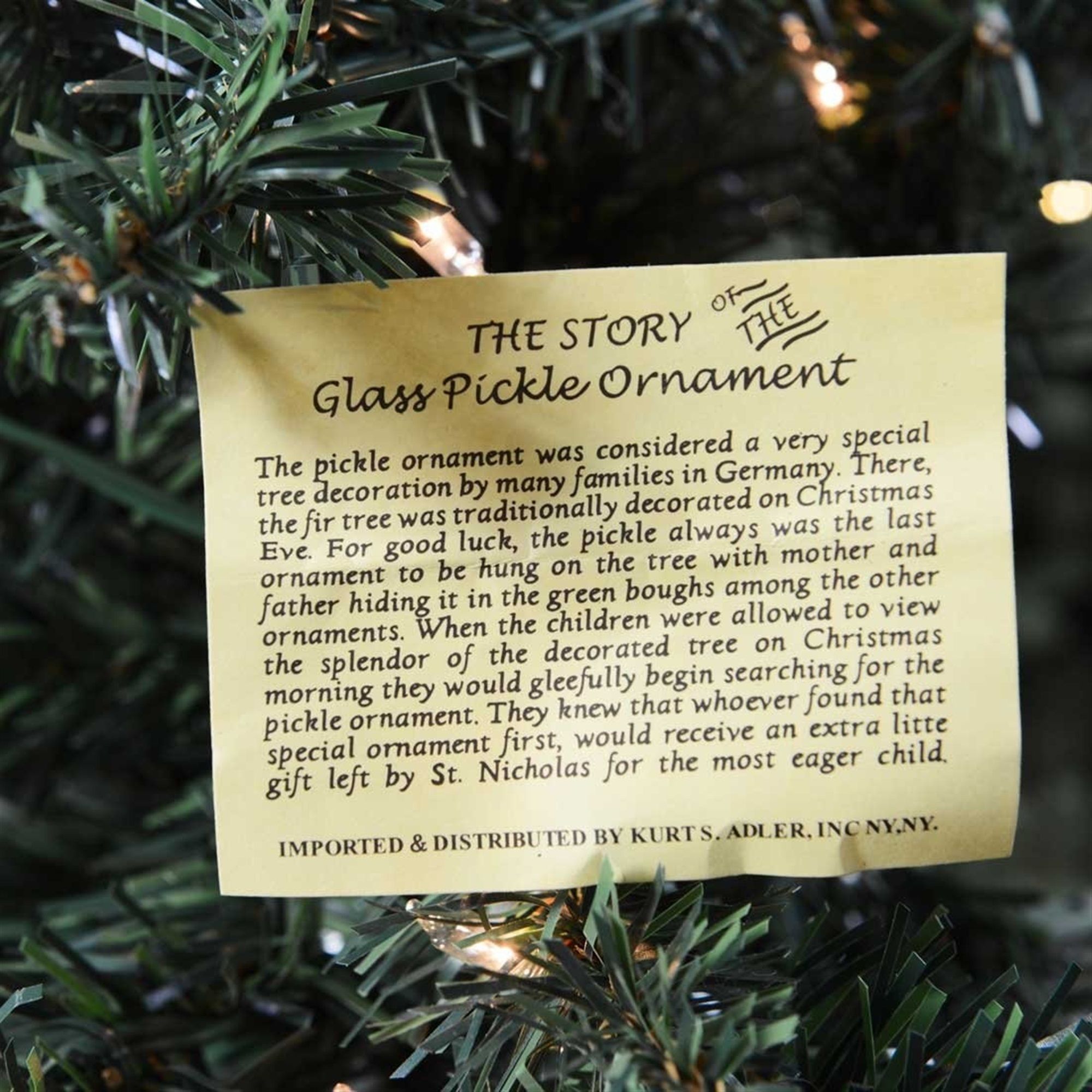 Kurt S. Adler Noble Gems Hand Blown Glass Pickle Ornament in the ...