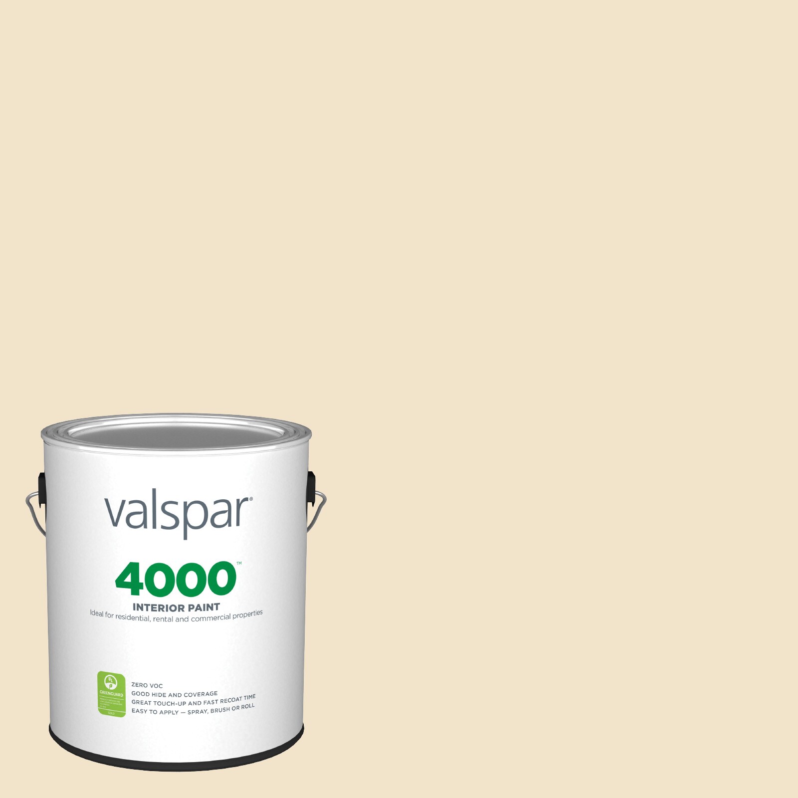 Valspar 4000 Semi-gloss Vanillin HGSW4038 Latex Interior Paint ( 1 ...